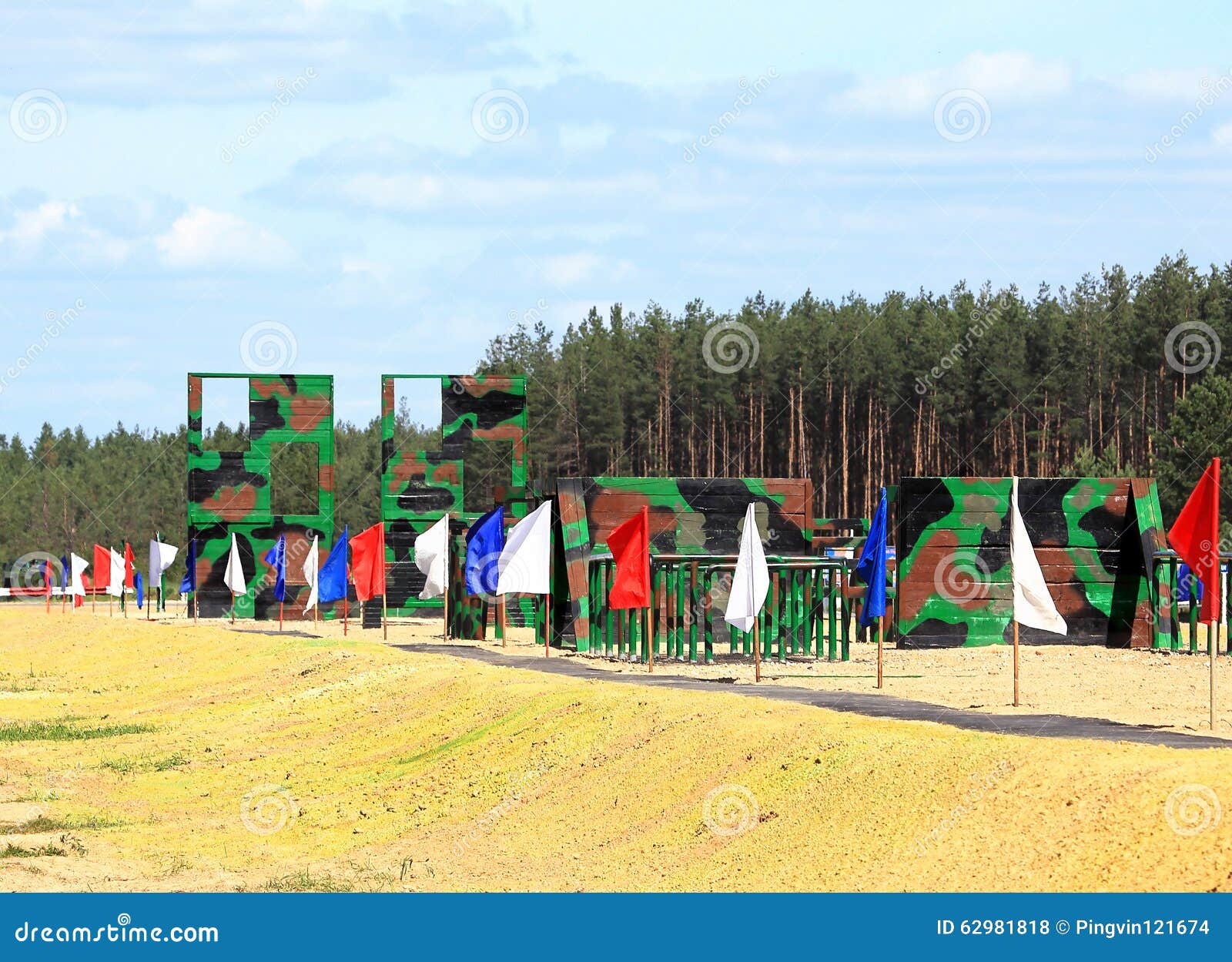 Army obstacle course stock photo. Image of structures - 62981818