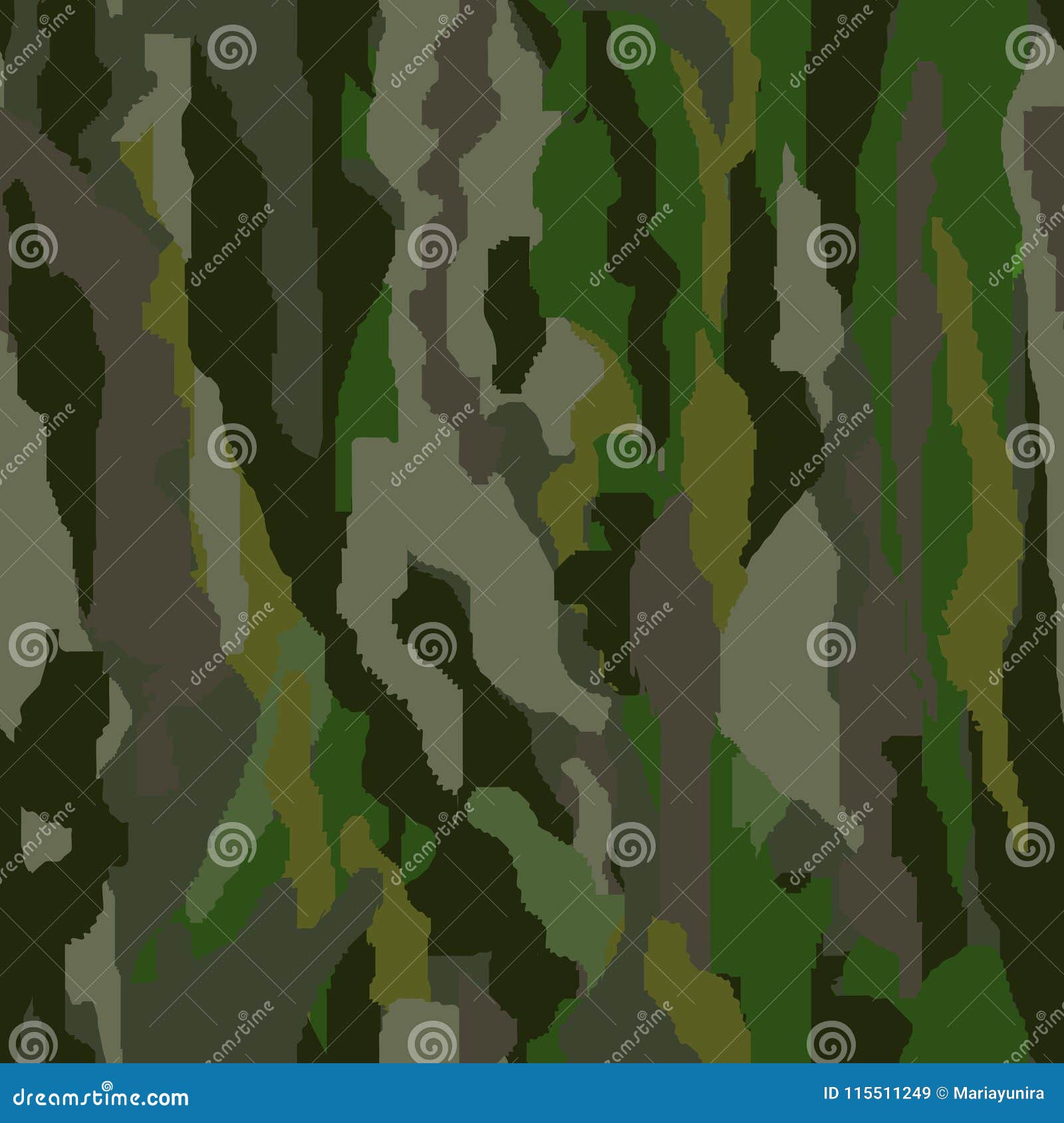 Army Patterns Seamless Wallpaper Vector Random Pattern Stock Vector ...