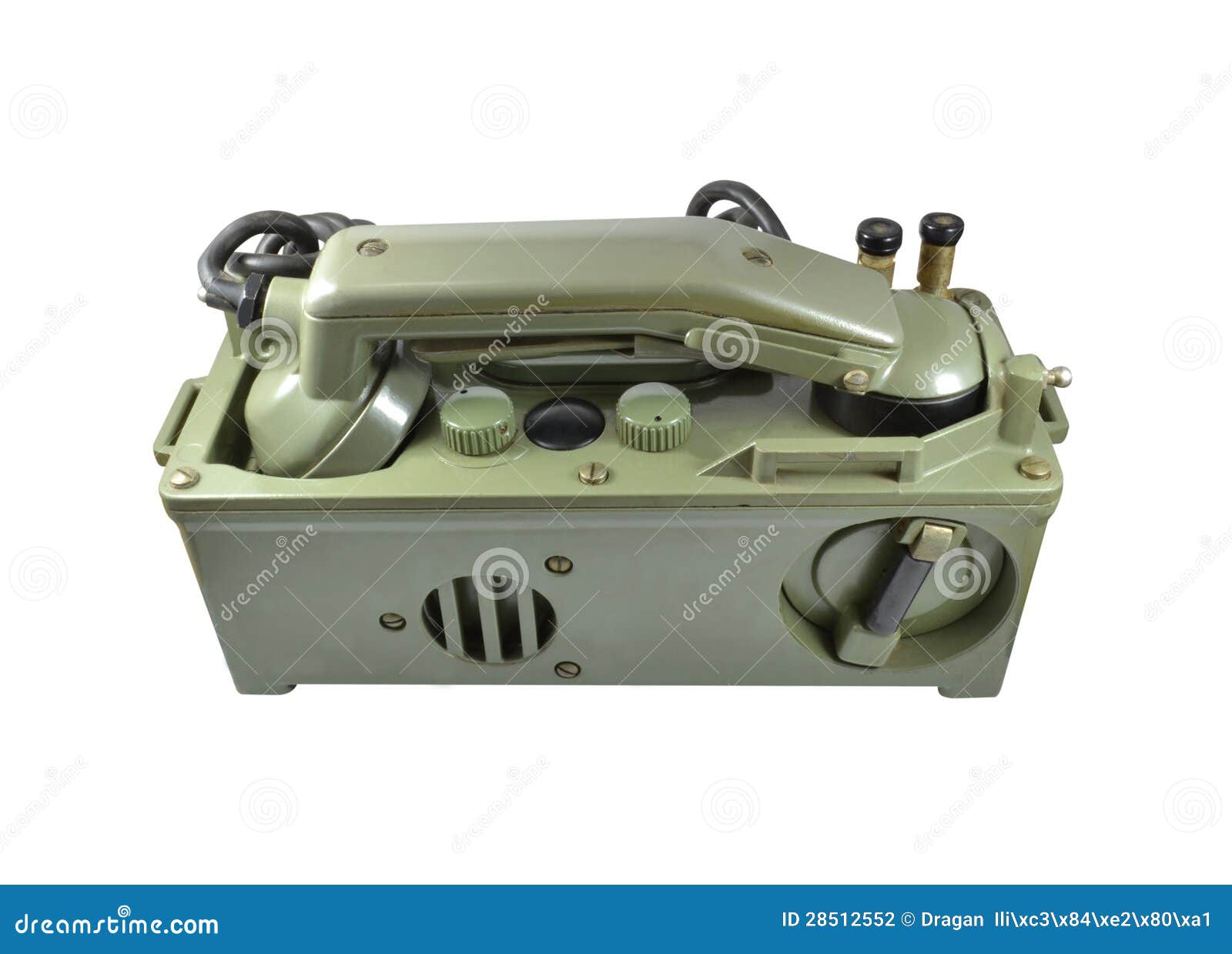 Army phone stock photo. Image of communications, battlefield - 28512552
