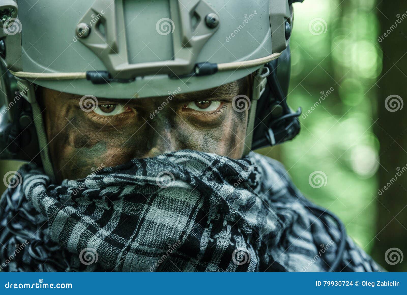 Army Ranger In Field Uniforms Royalty-Free Stock Photo | CartoonDealer ...
