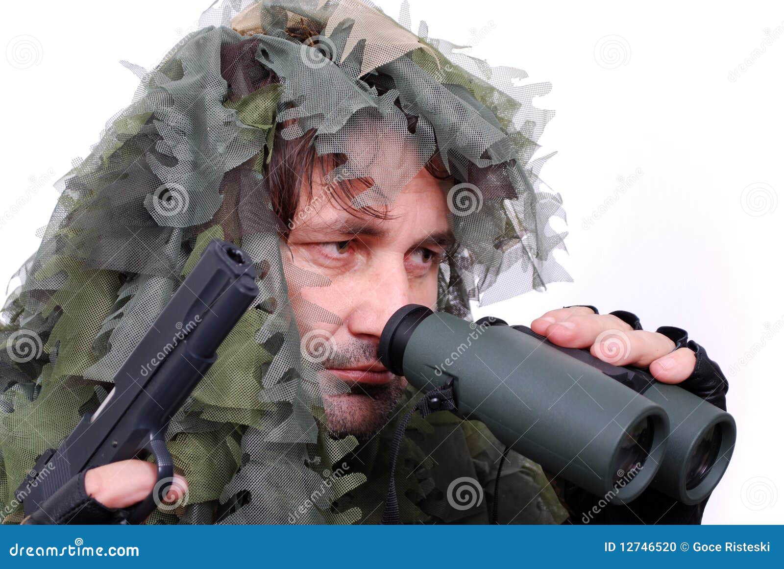 Army recon stock photo. Image of special, binoculars - 12746520