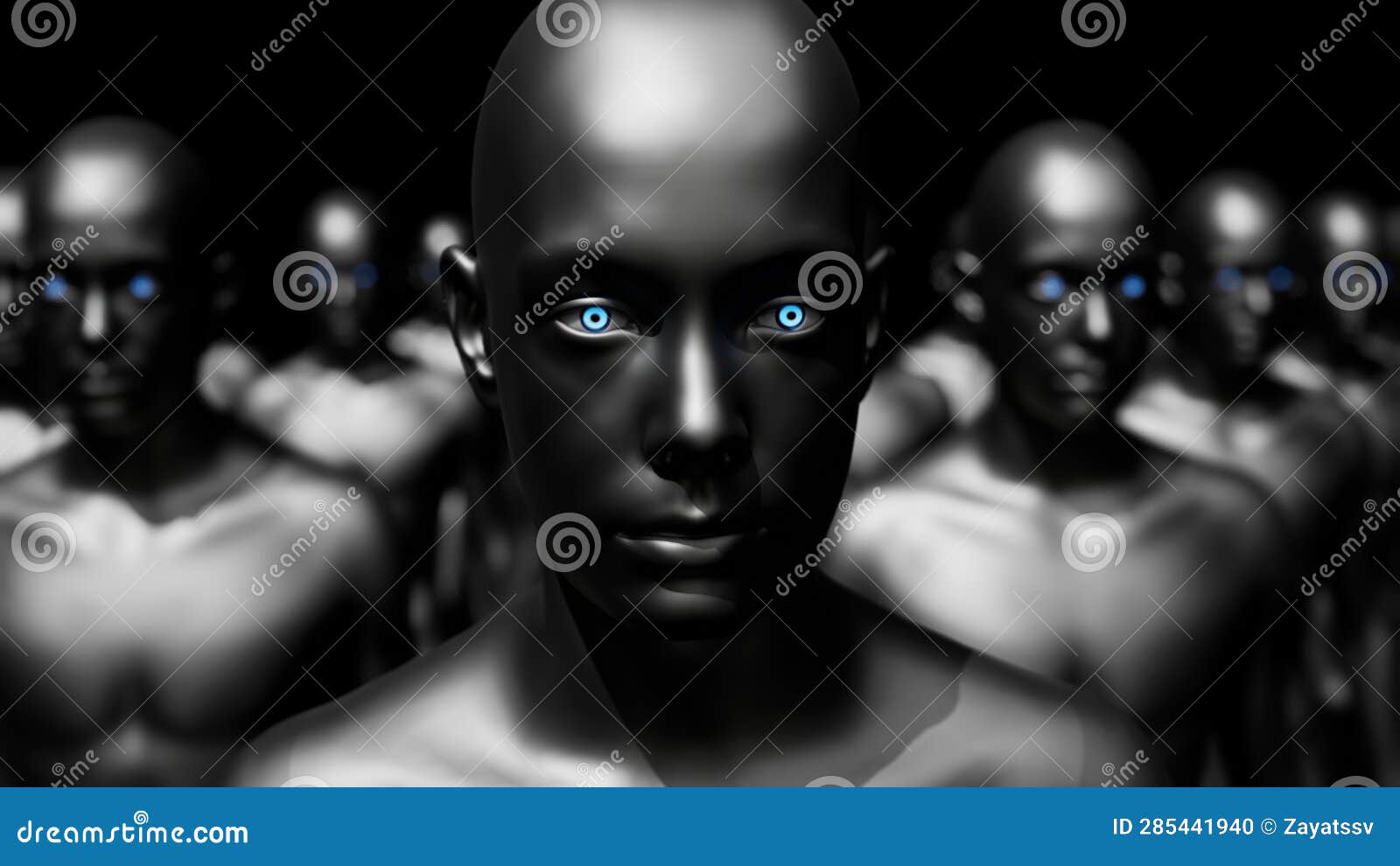 Workers Marching With Banners Royalty-Free Stock Photo | CartoonDealer ...