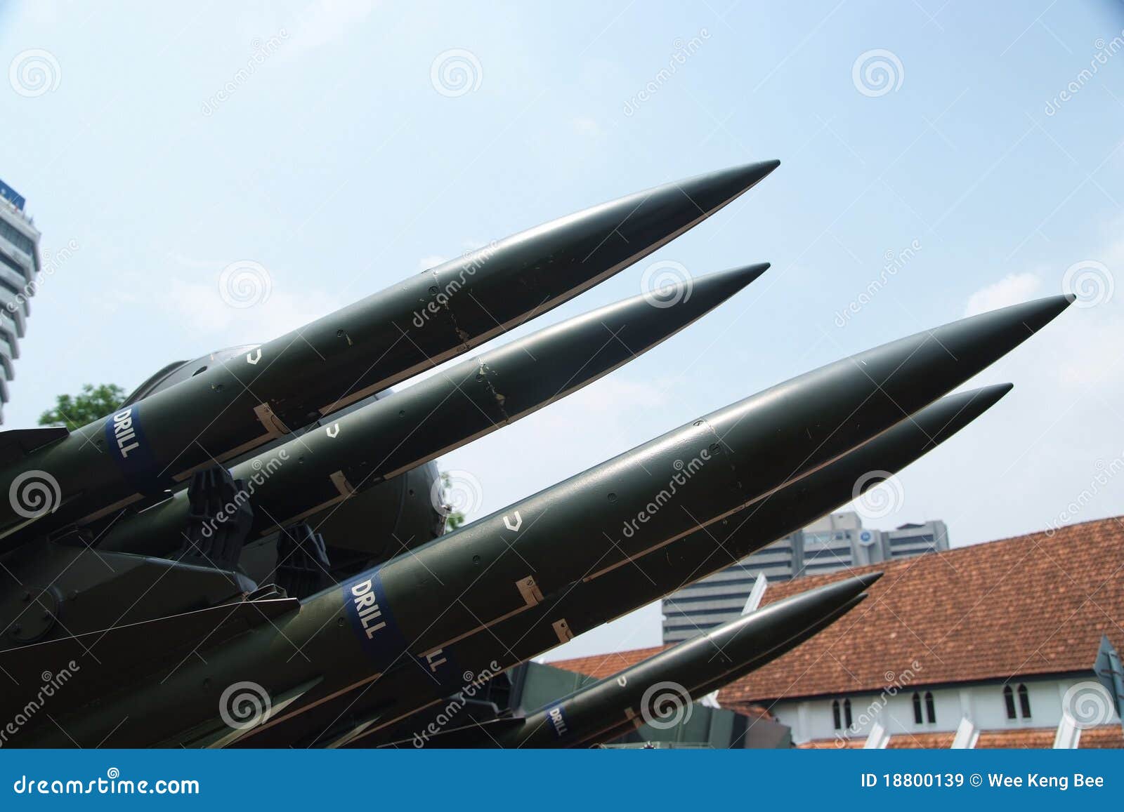 Army rocket stock image. Image of weapon, bomb, militay - 18800139