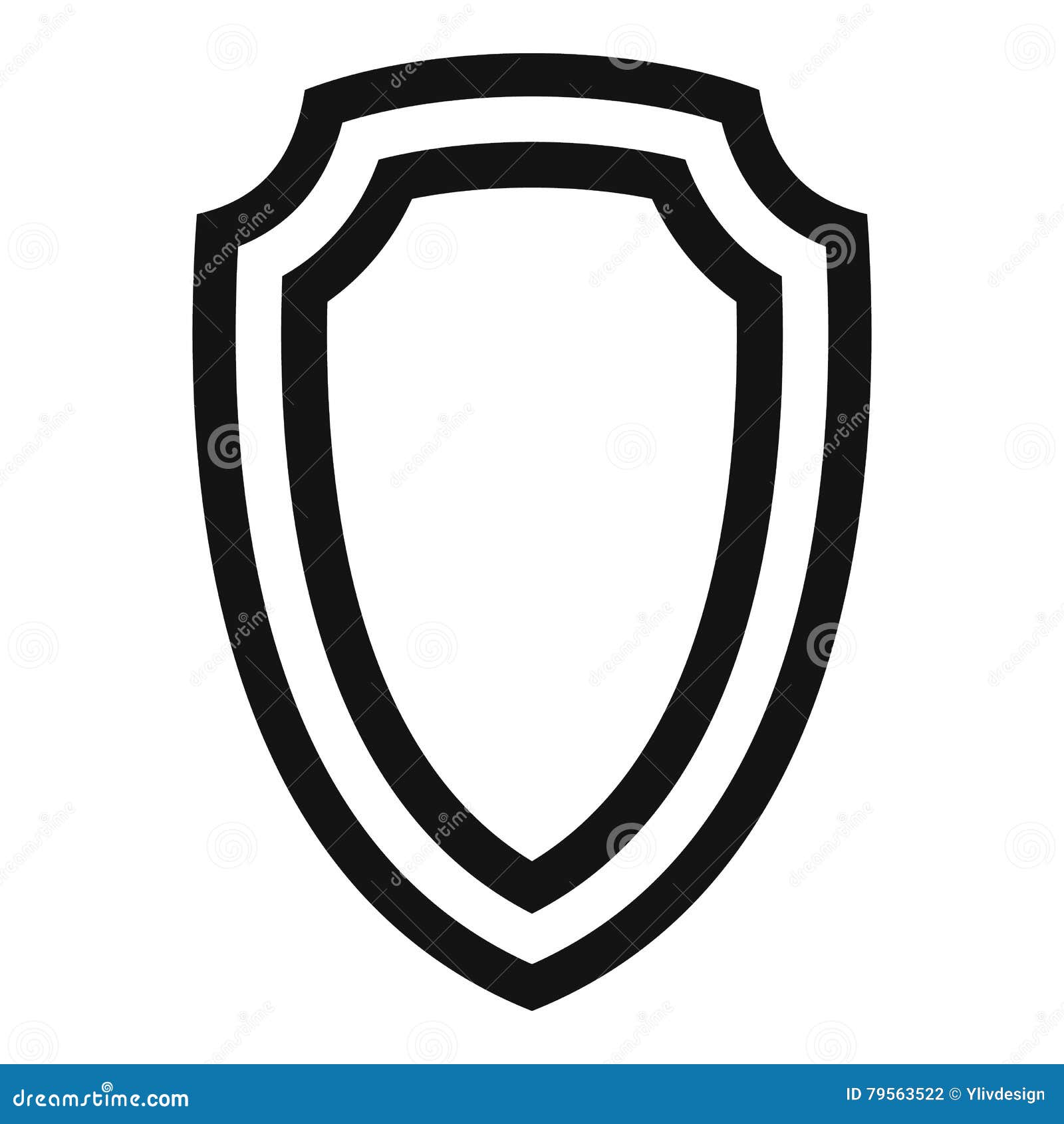 Army Shield Icon, Simple Style Stock Vector - Illustration of design ...
