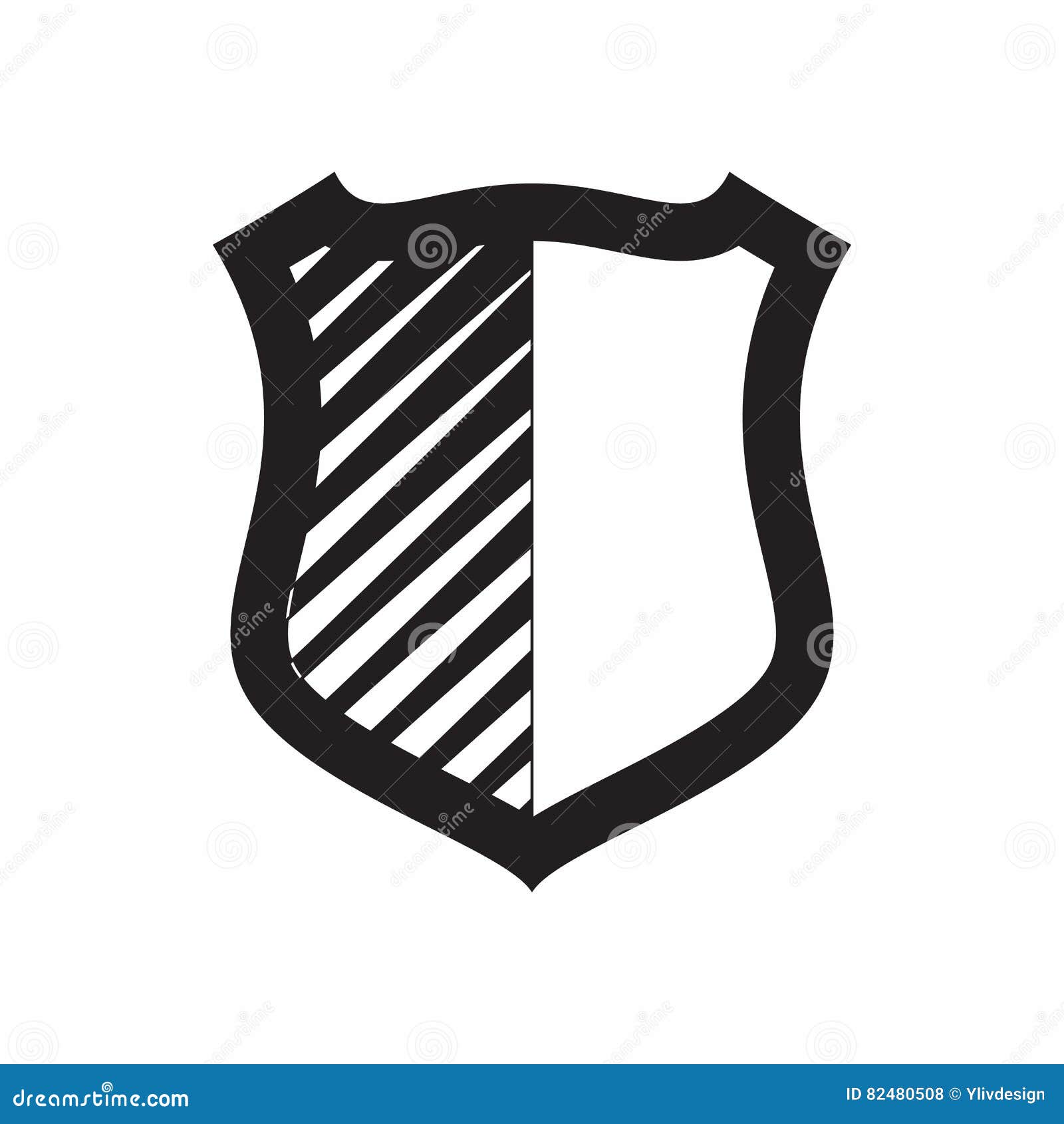 Army Shield Icon, Simple Style Stock Vector - Illustration of antique ...