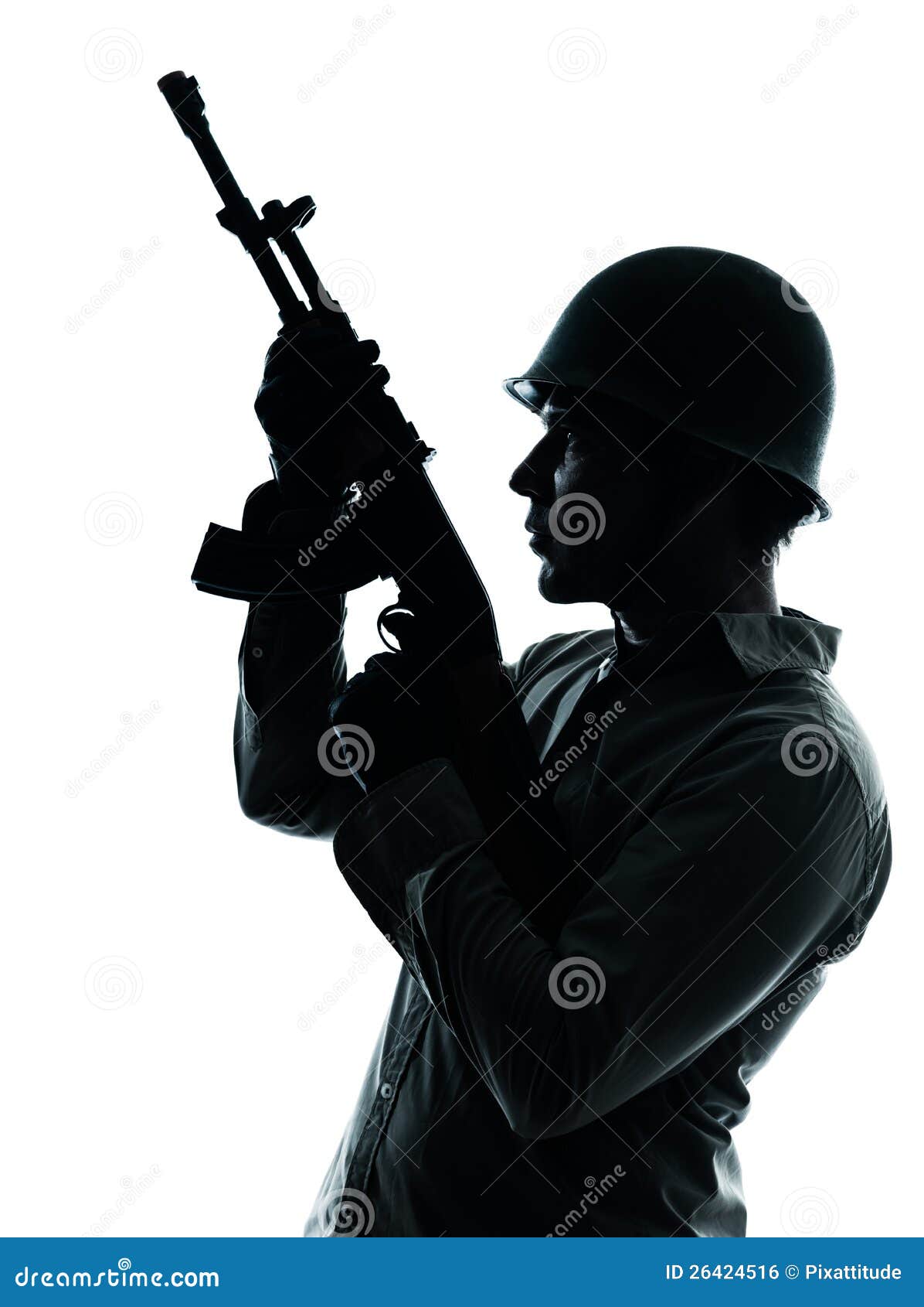 Army soldier man portrait stock photo. Image of isolated - 26424516