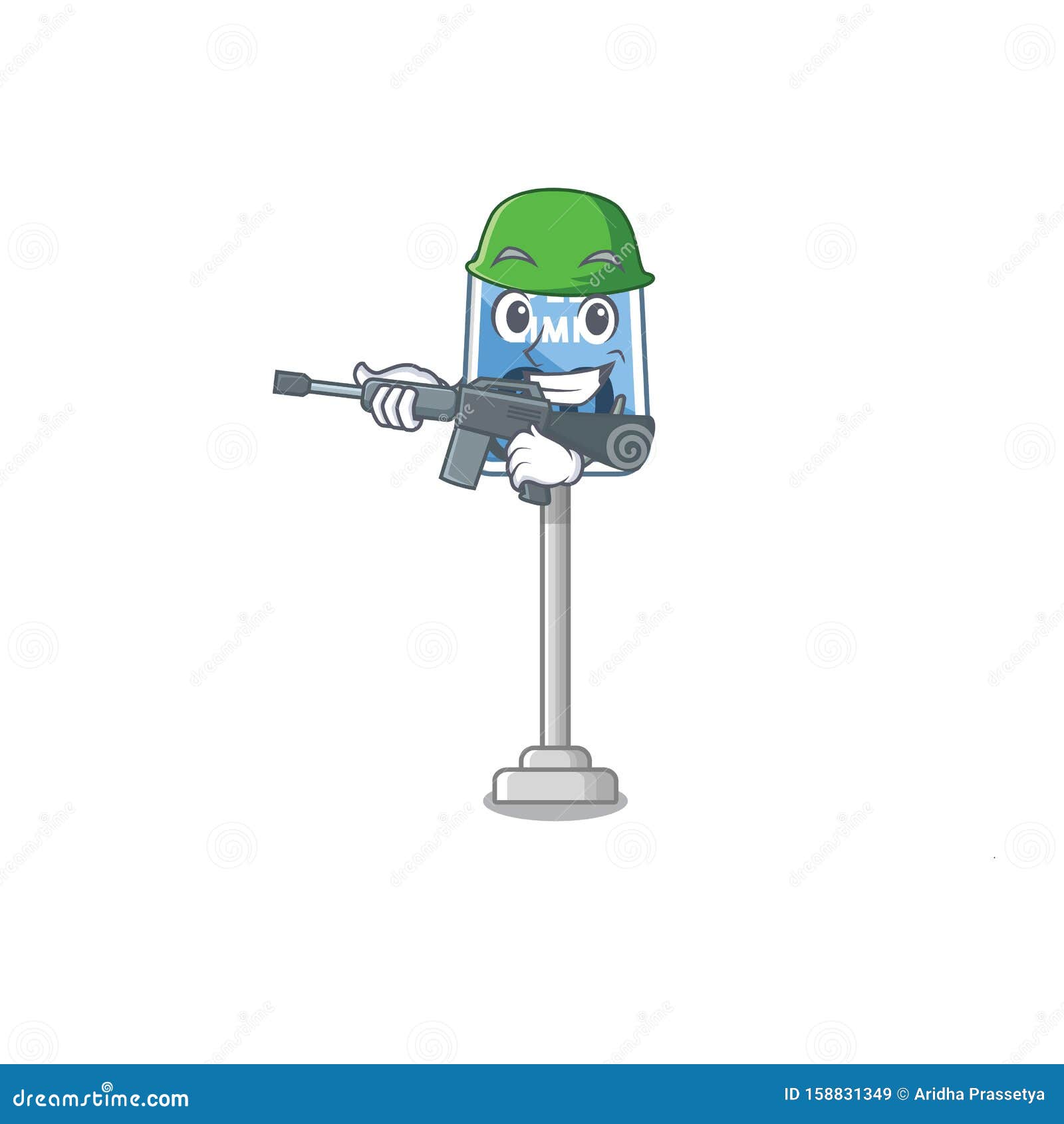Army Speed Limit with the Character Shape Stock Vector - Illustration ... Army Speed Limit with the Character Shape Stock Vector - Illustration ...