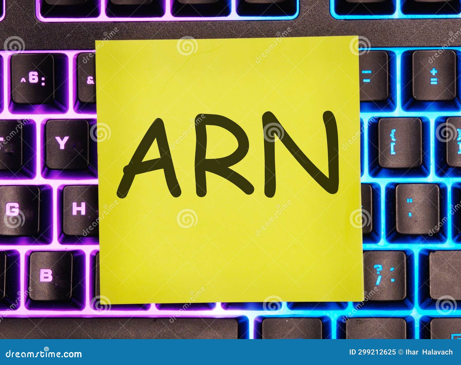 Number One Written By Black Marker On Yellow Plastic Card Holds On ...