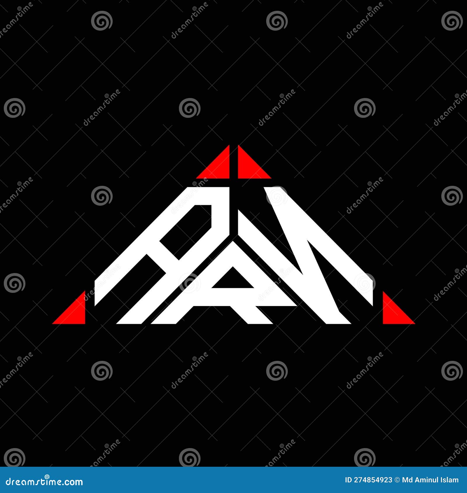 ARN Letter Logo Creative Design with Vector Graphic, ARN Simple and ...