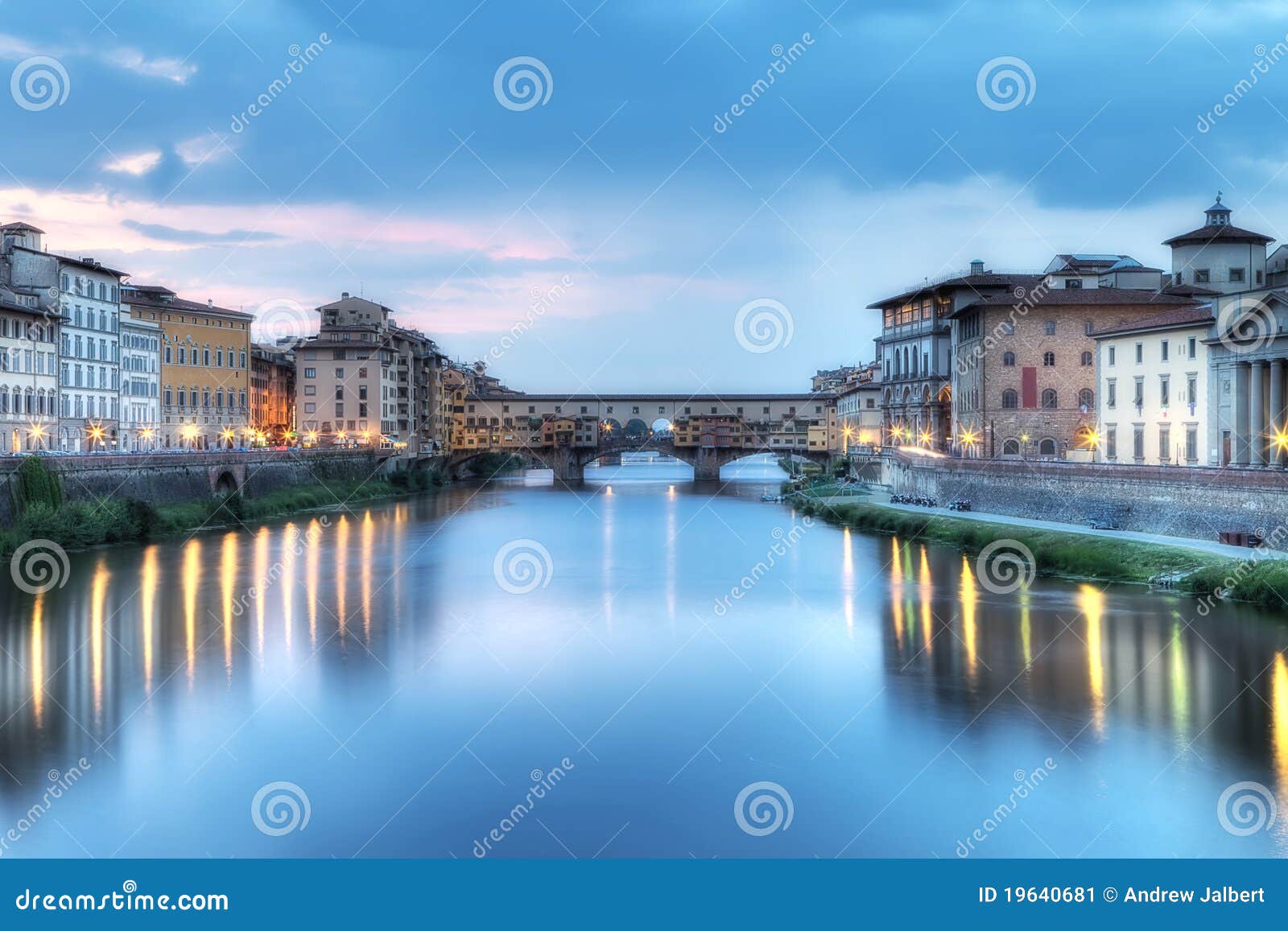 Arno River, Florence Italy stock image. Image of firenze - 19640681