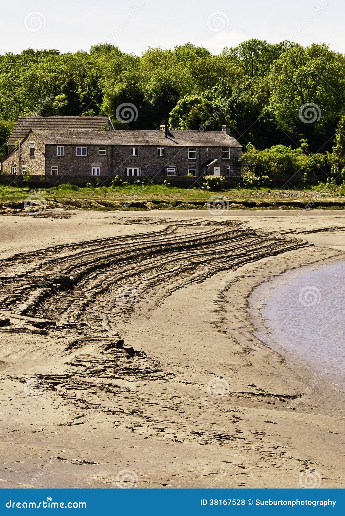 Arnside stock photo. Image of water, sand, coast, estuary - 38167528