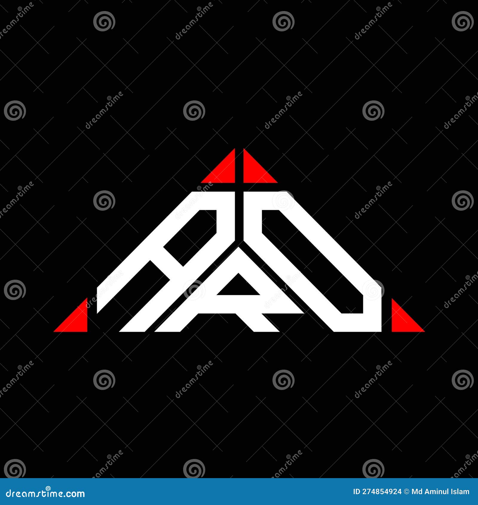 ARO Letter Logo Creative Design with Vector Graphic, ARO Simple and ...