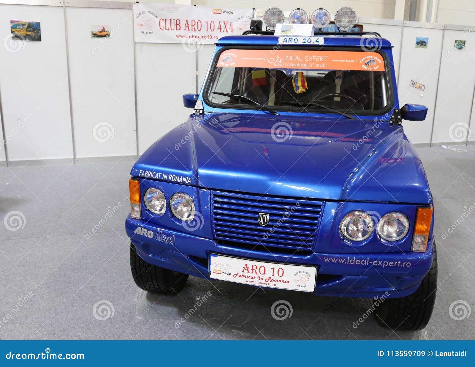 ARO 10 at at SIAB, Romexpo, Bucharest, Romania Editorial Stock Image ...