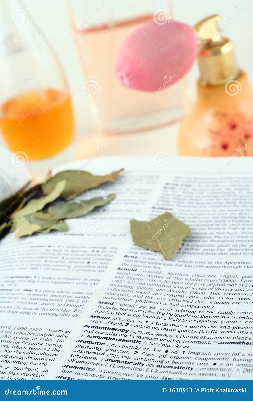 Aroma stock image. Image of bottle, accessories, lavende - 1610911