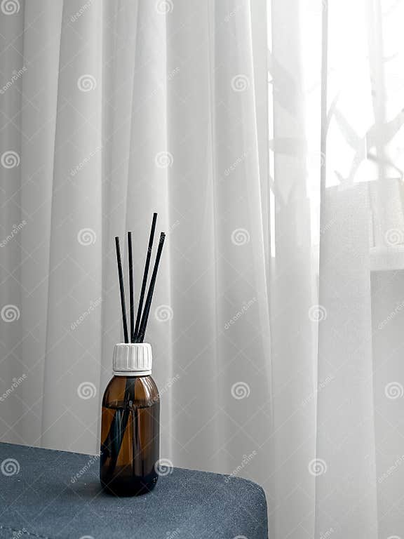 Aroma Diffuser on the Background of a Window, Space for Text. Stock ...