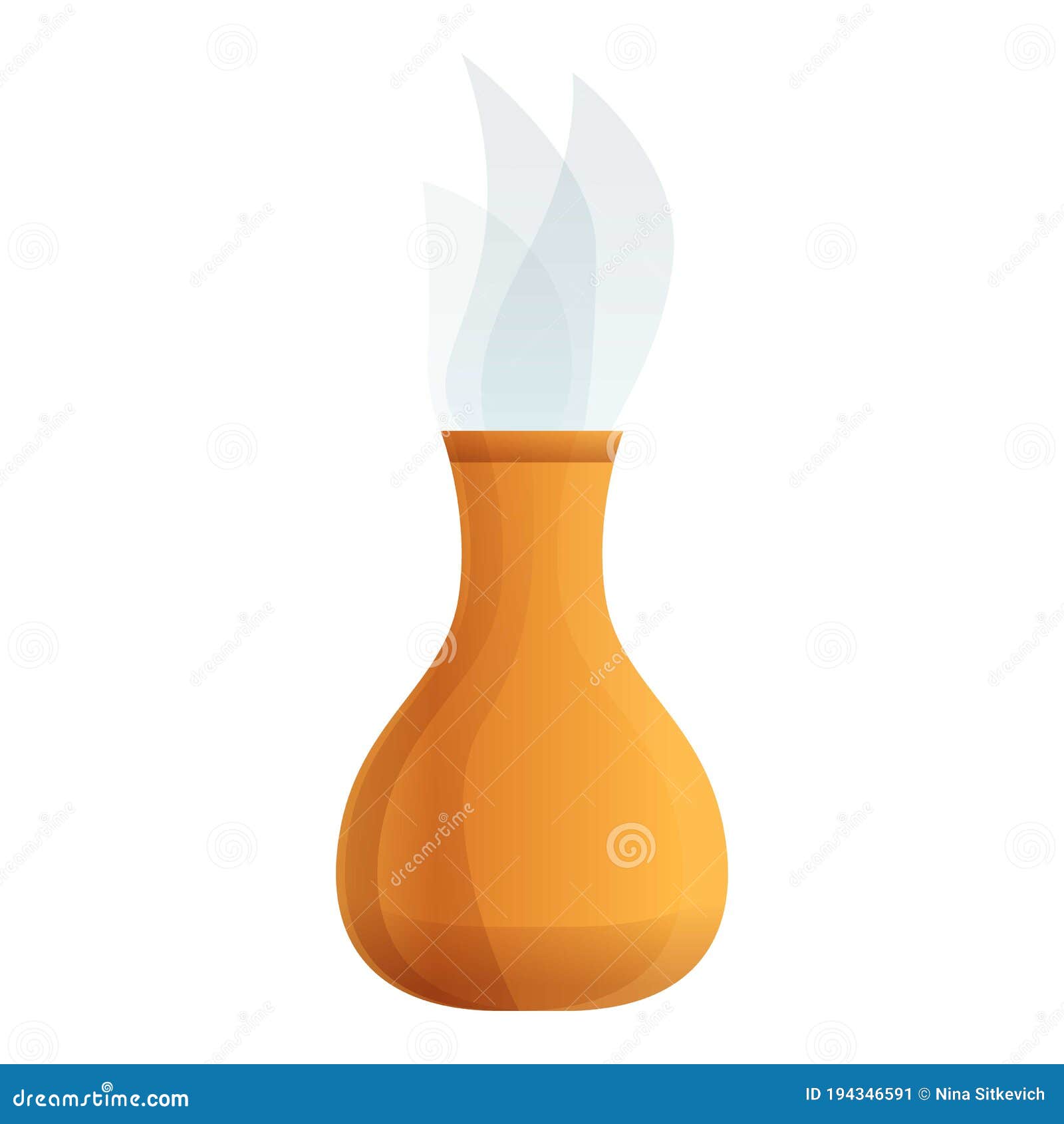 Aroma Diffuser Icon, Cartoon Style Stock Vector - Illustration of ...