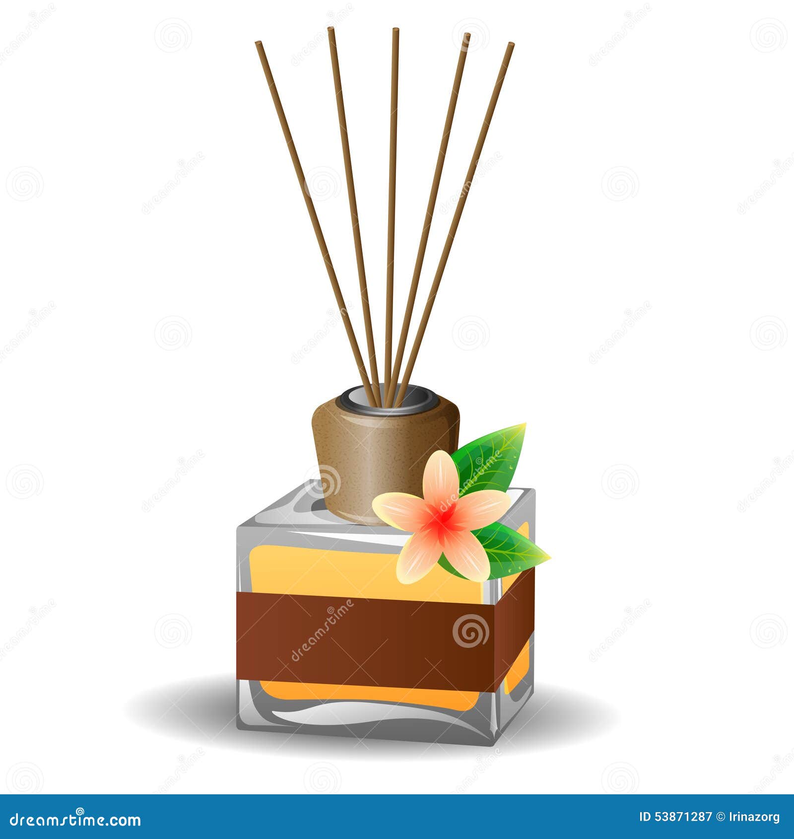 Aroma Diffuser Glass, Transparent Plastic Realistic Set. Aromatherapy ...