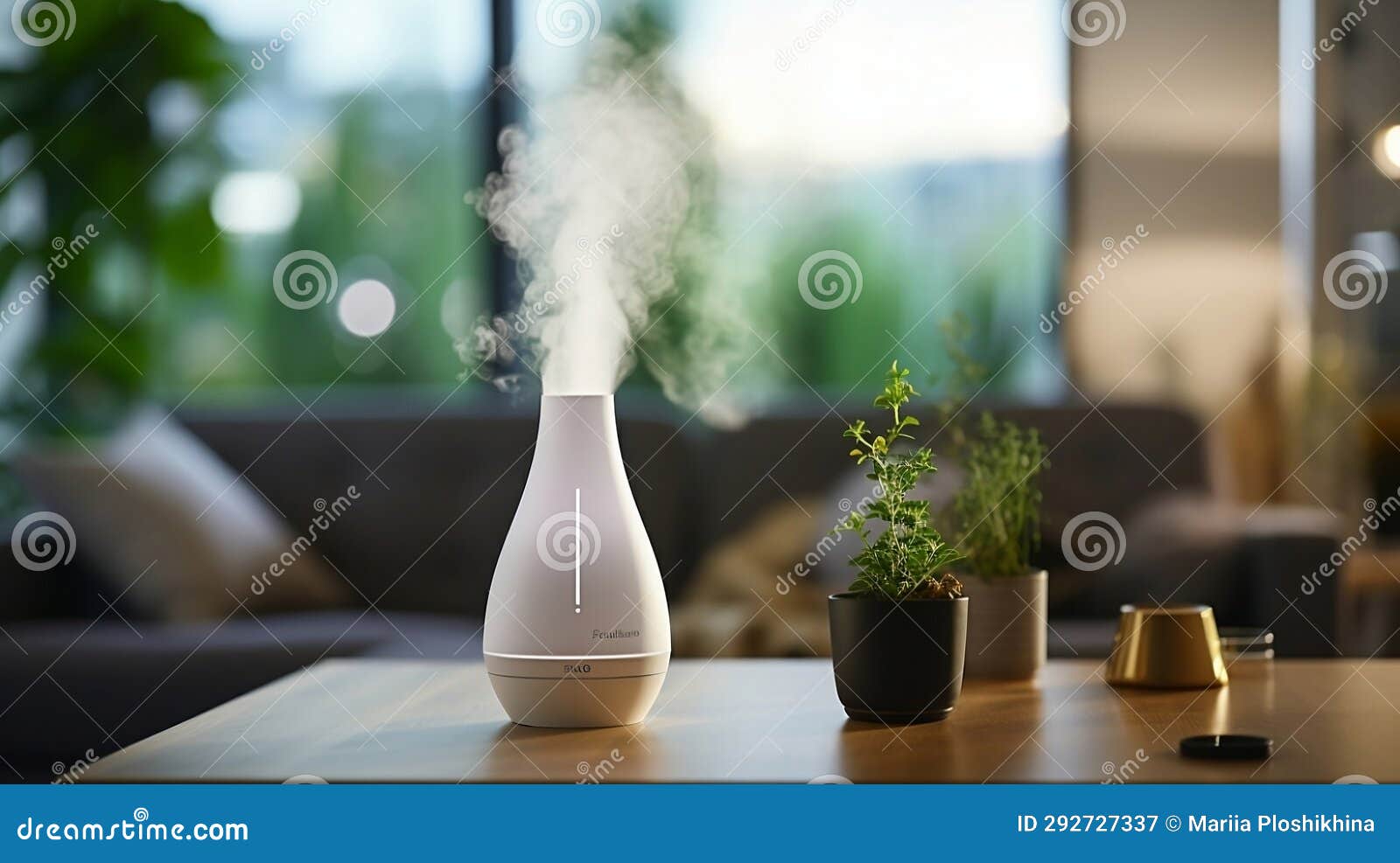 Glass Diffuser Releasing A Gentle Mist Stock Image | CartoonDealer.com ...