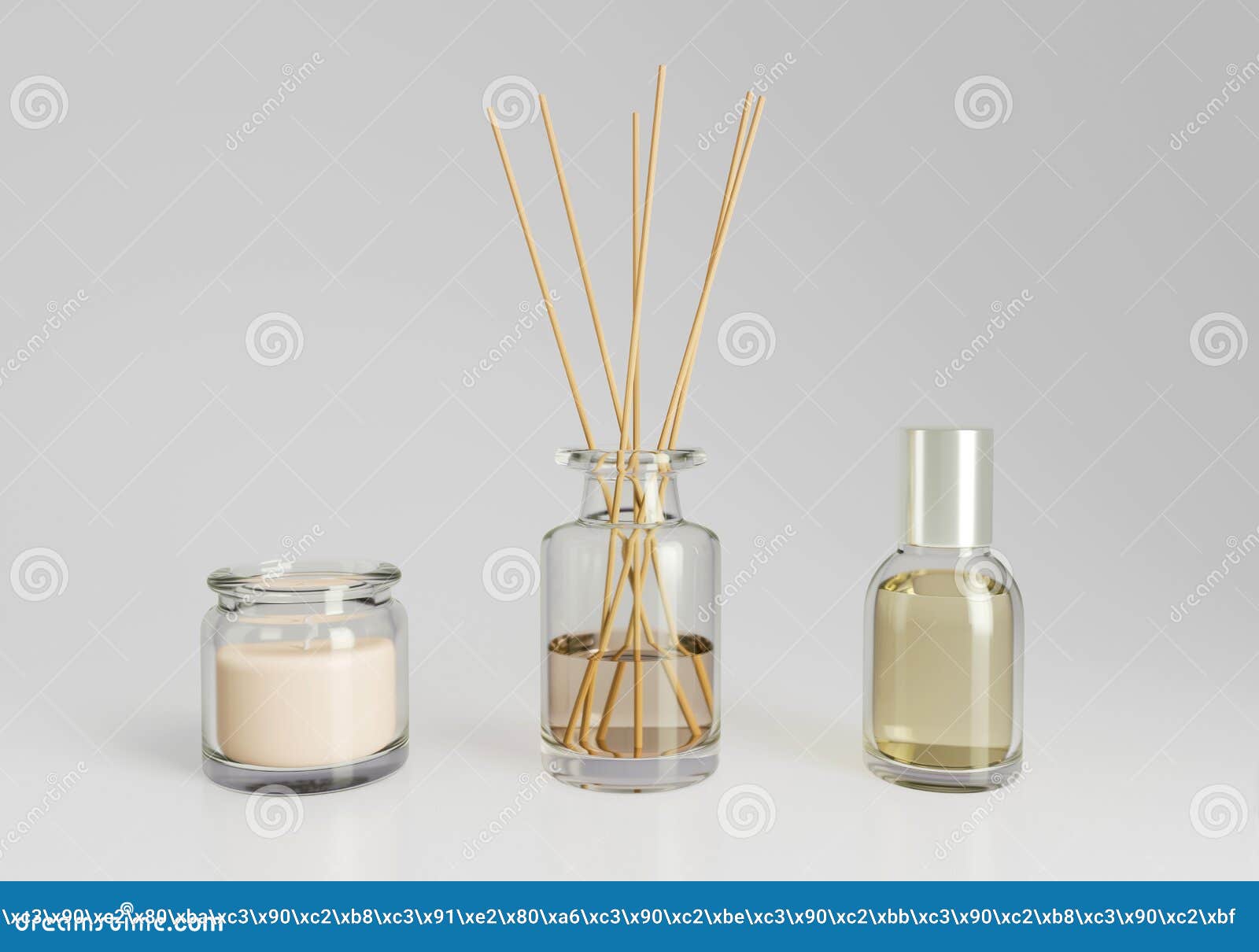 Aroma Set, Aroma Diffuser with Wooden Sticks, Aroma Sticks, Candle and ...