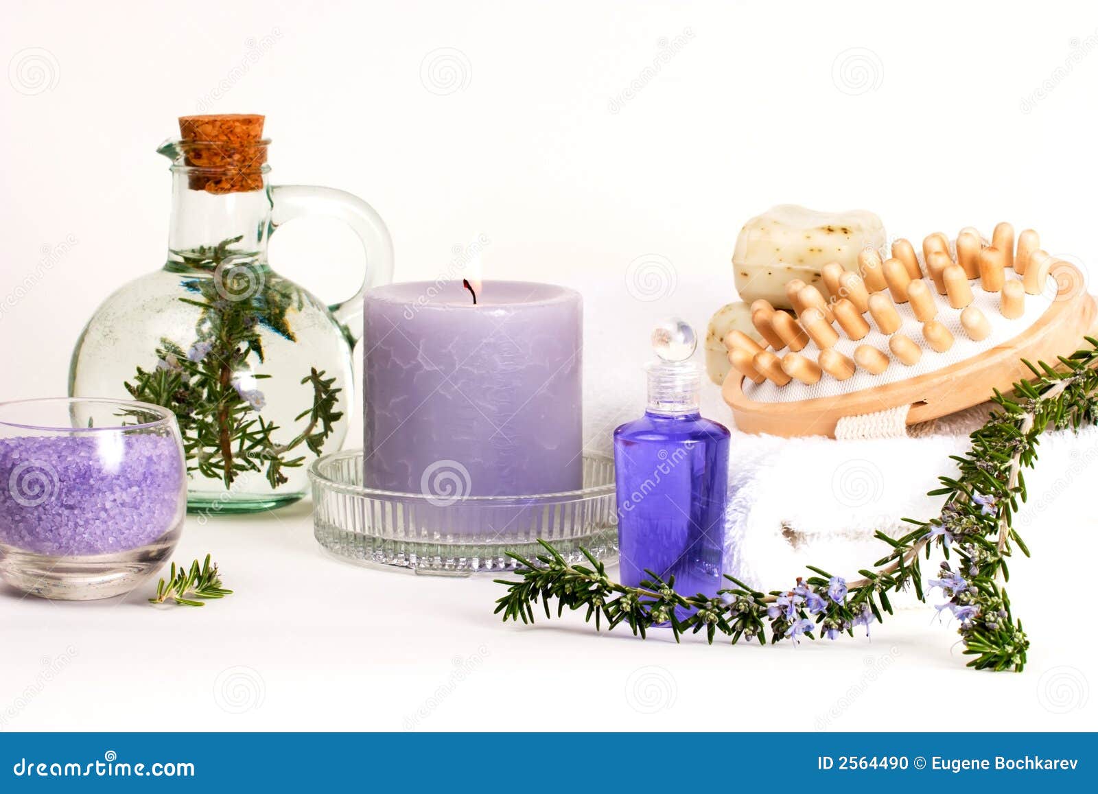 Aroma spa set stock photo. Image of clean, purple, medicine - 2564490