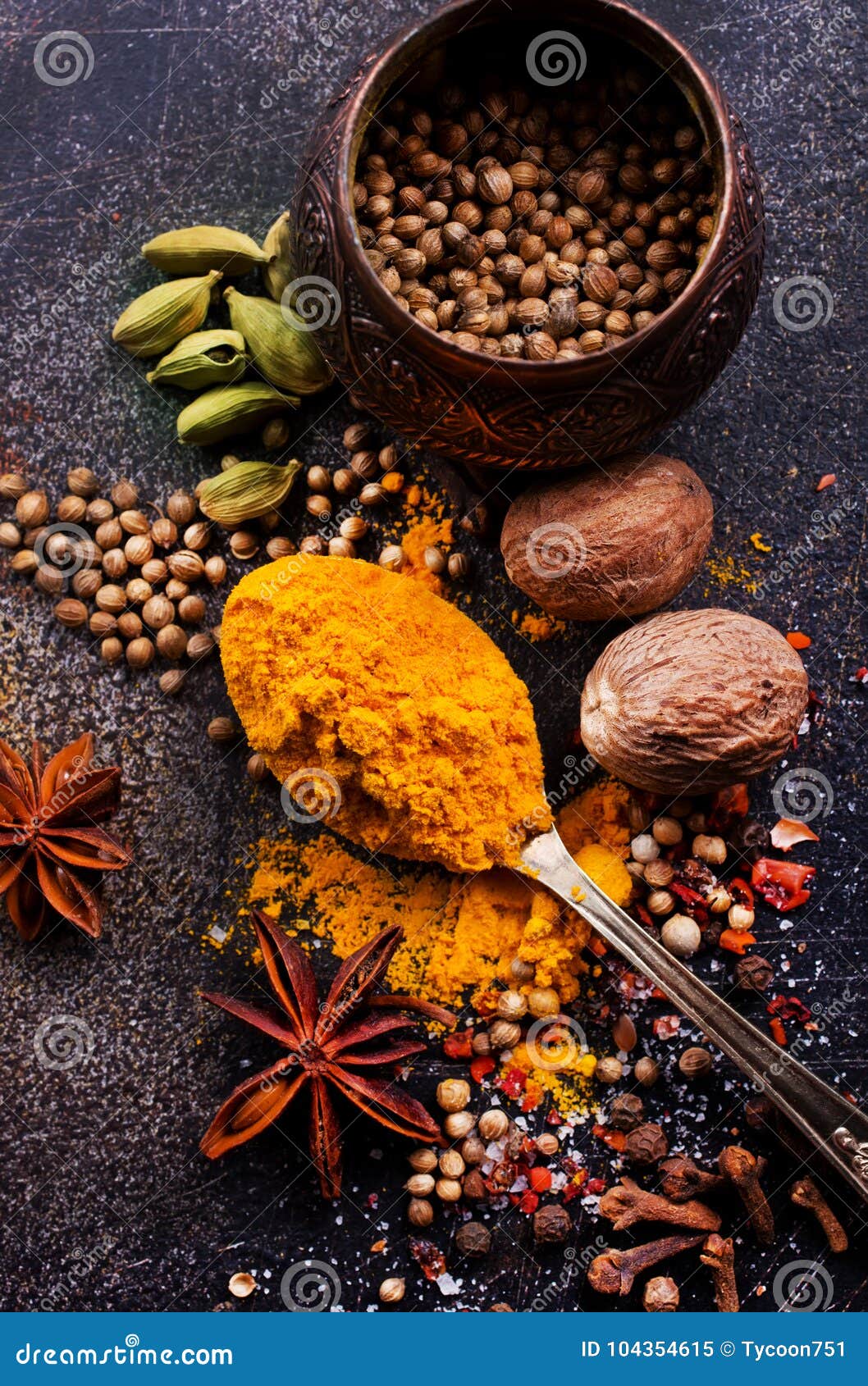 Aroma spice stock image. Image of cooking, natural, multicolored ...