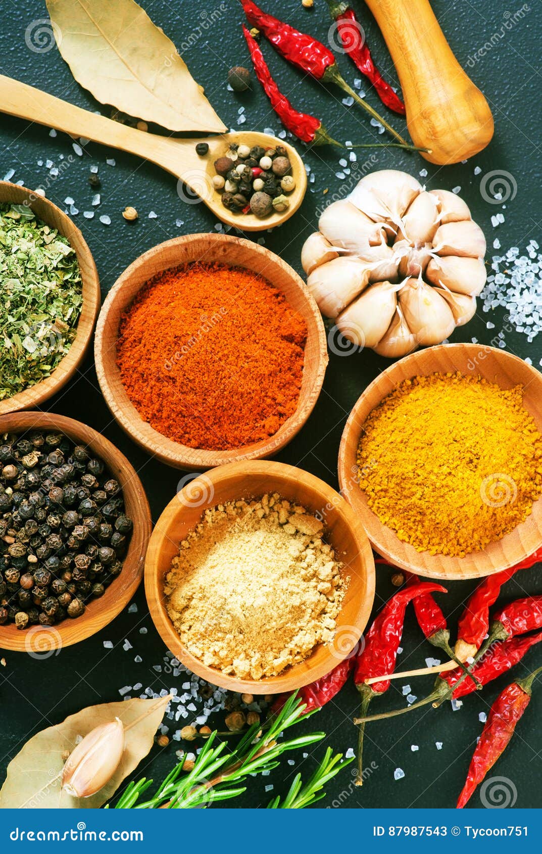 Aroma spice stock image. Image of pepper, cook, laurel - 87987543