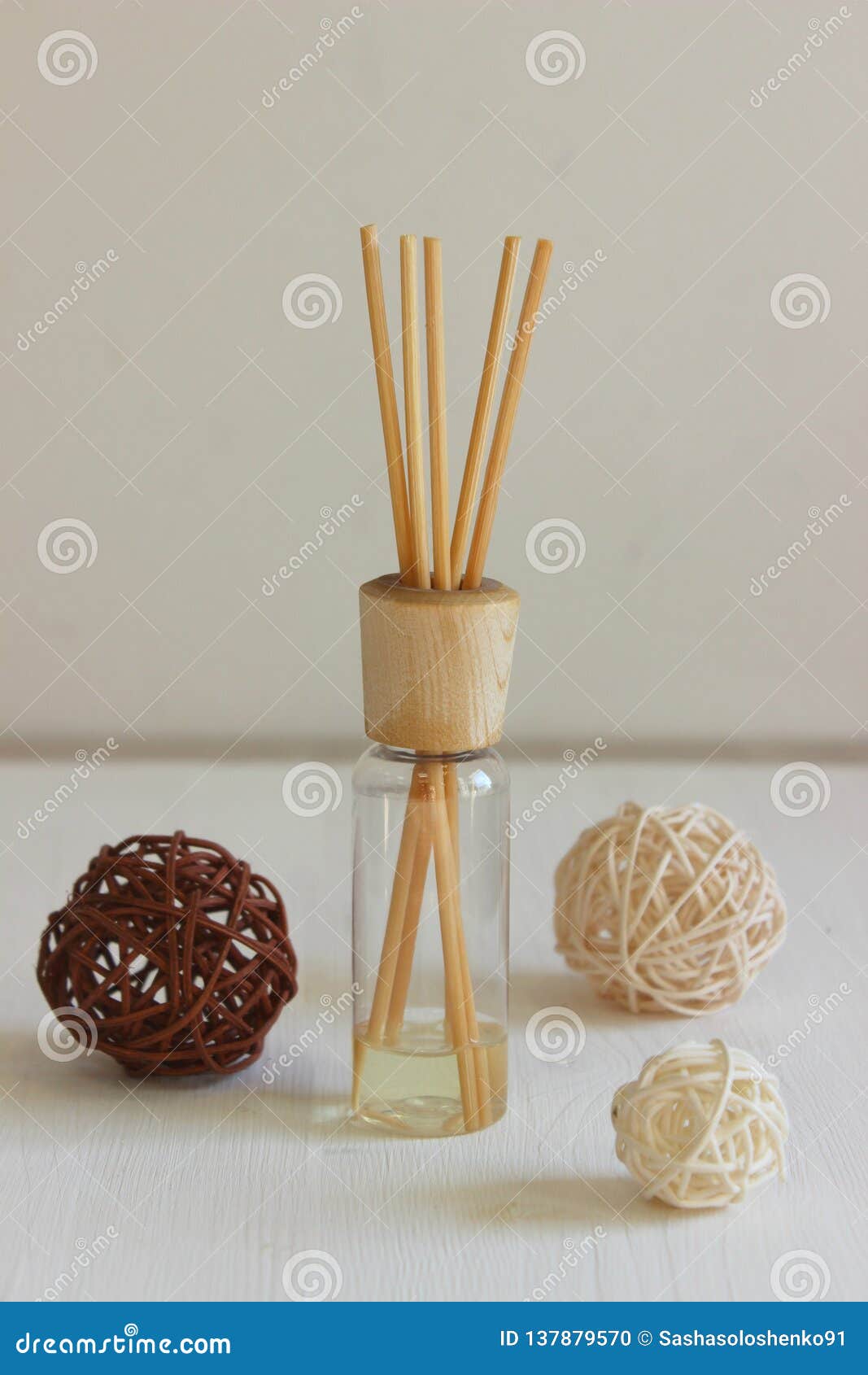 Aroma Sticks in the Bottle. Aroma Therapy Objects Stock Photo - Image ...