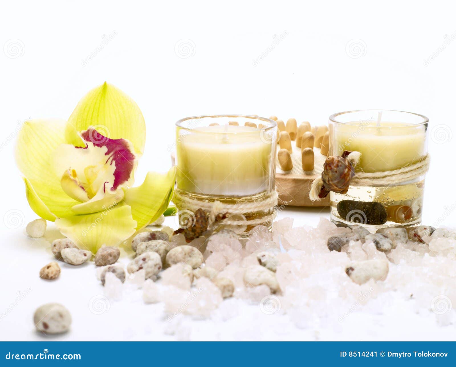 Aroma therapy stock image. Image of bath, rocks, skin - 8514241