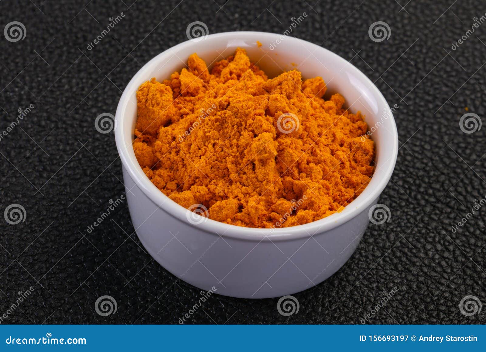 Aroma turmeric powder stock image. Image of root, healthy - 156693197