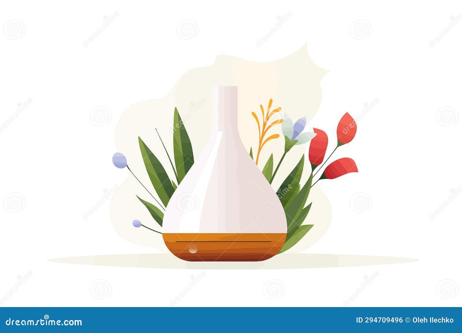 Aromatherapy Diffuser Vector Flat Minimalistic Isolated Vector Style ...
