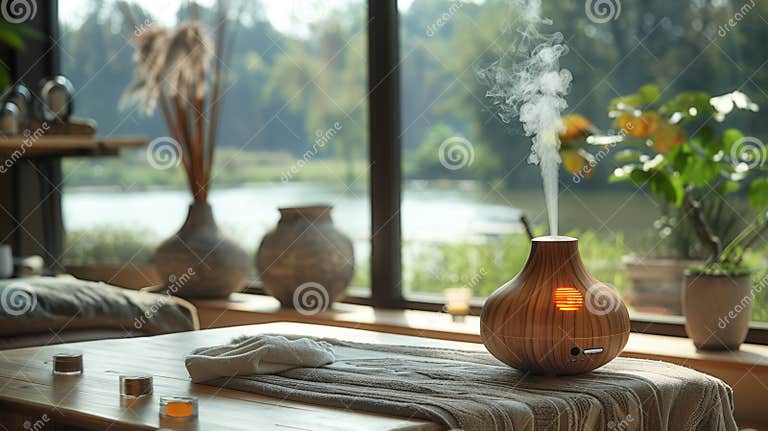 Aromatherapy for Meditation, Using Essential Oils and a Diffuser in a ...