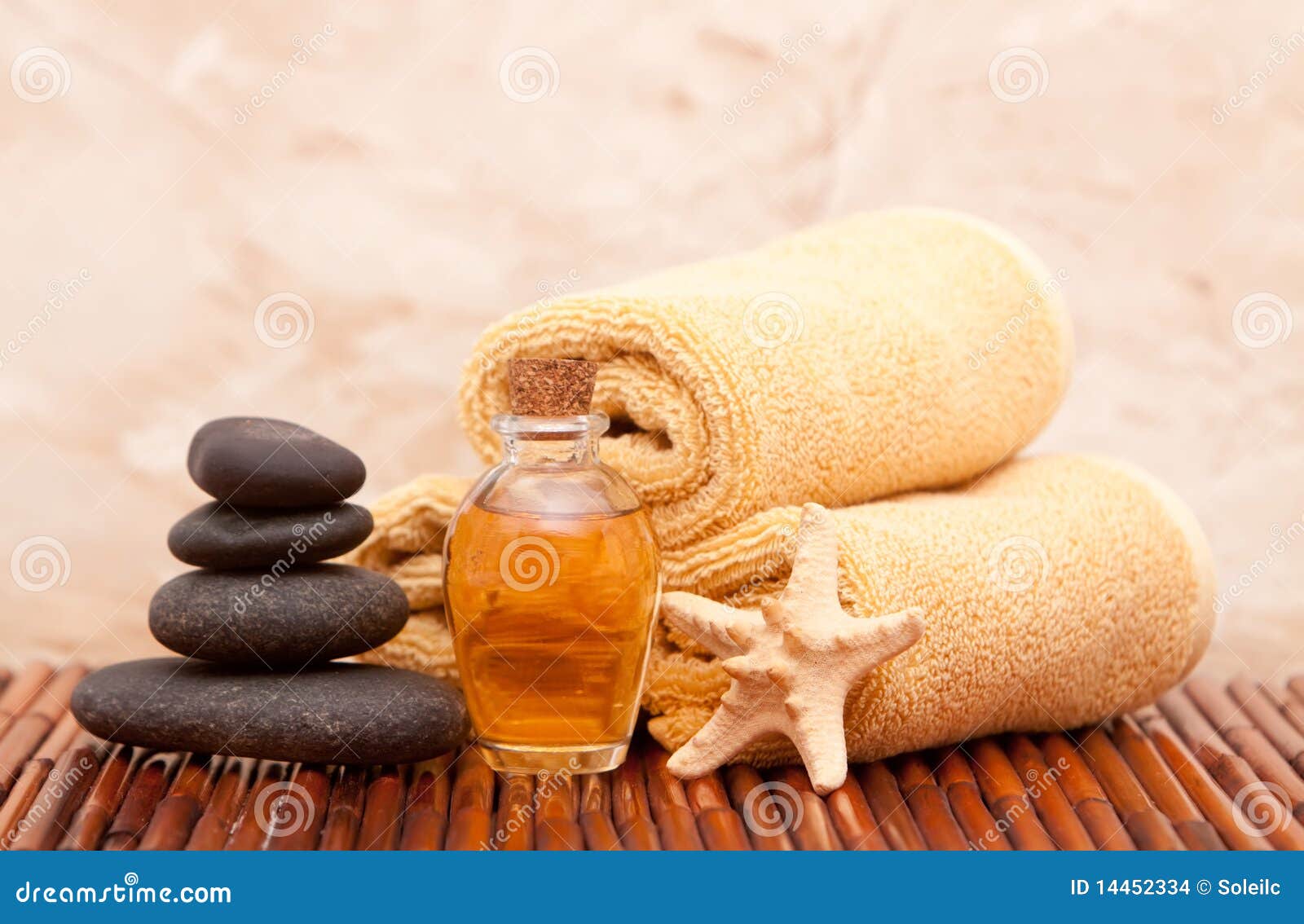 Aromatherapy Oil and Spa Items Stock Photo - Image of wellness ...