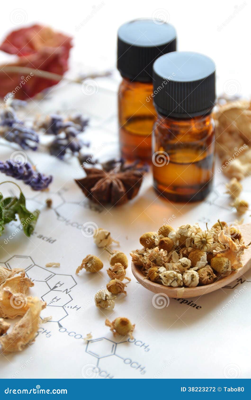 Aromatherapy and science stock photo. Image of ginger - 38223272