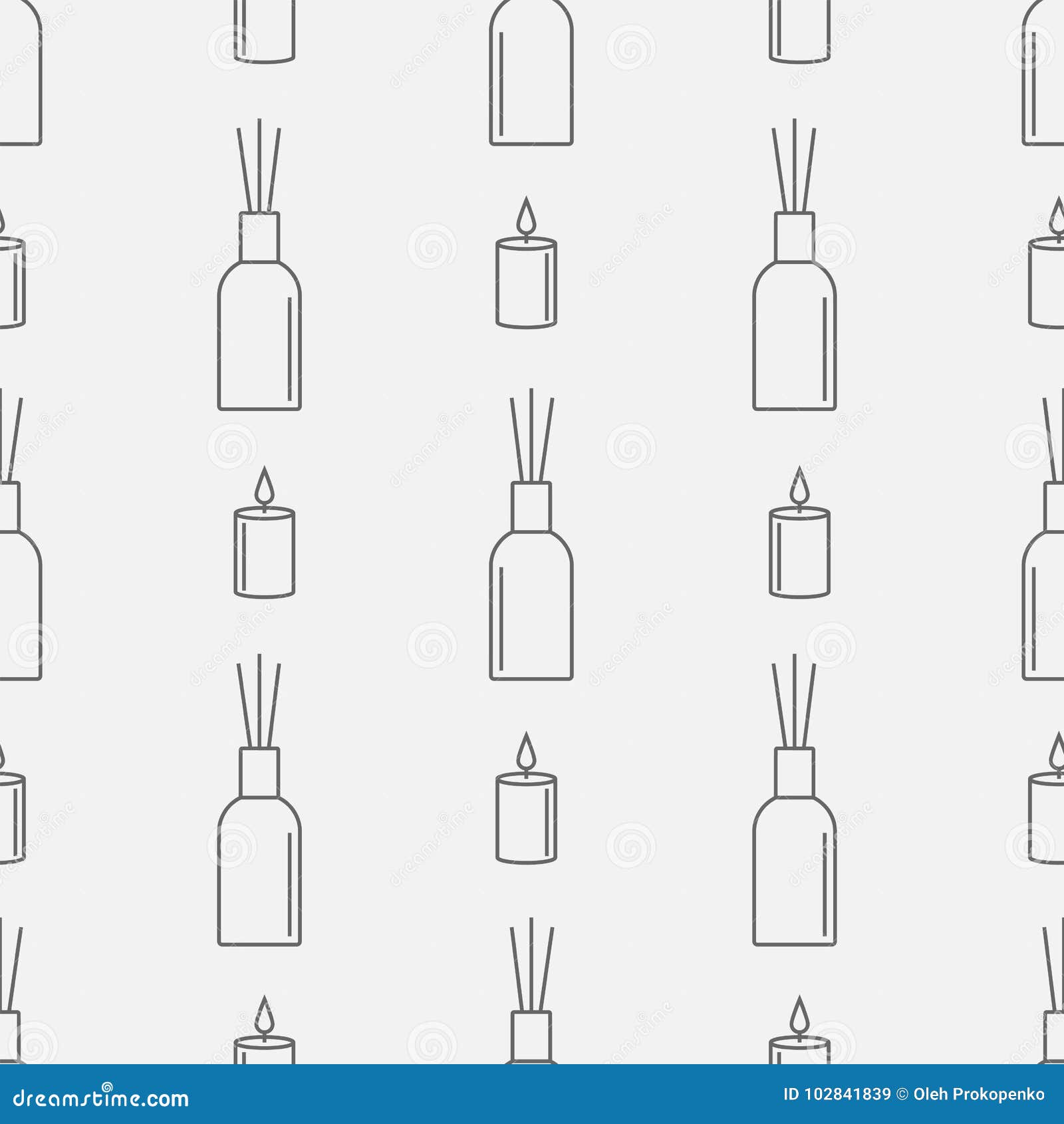 Reed Diffuser And Scented Stick Watercolor Painting. Scent Diffuser ...