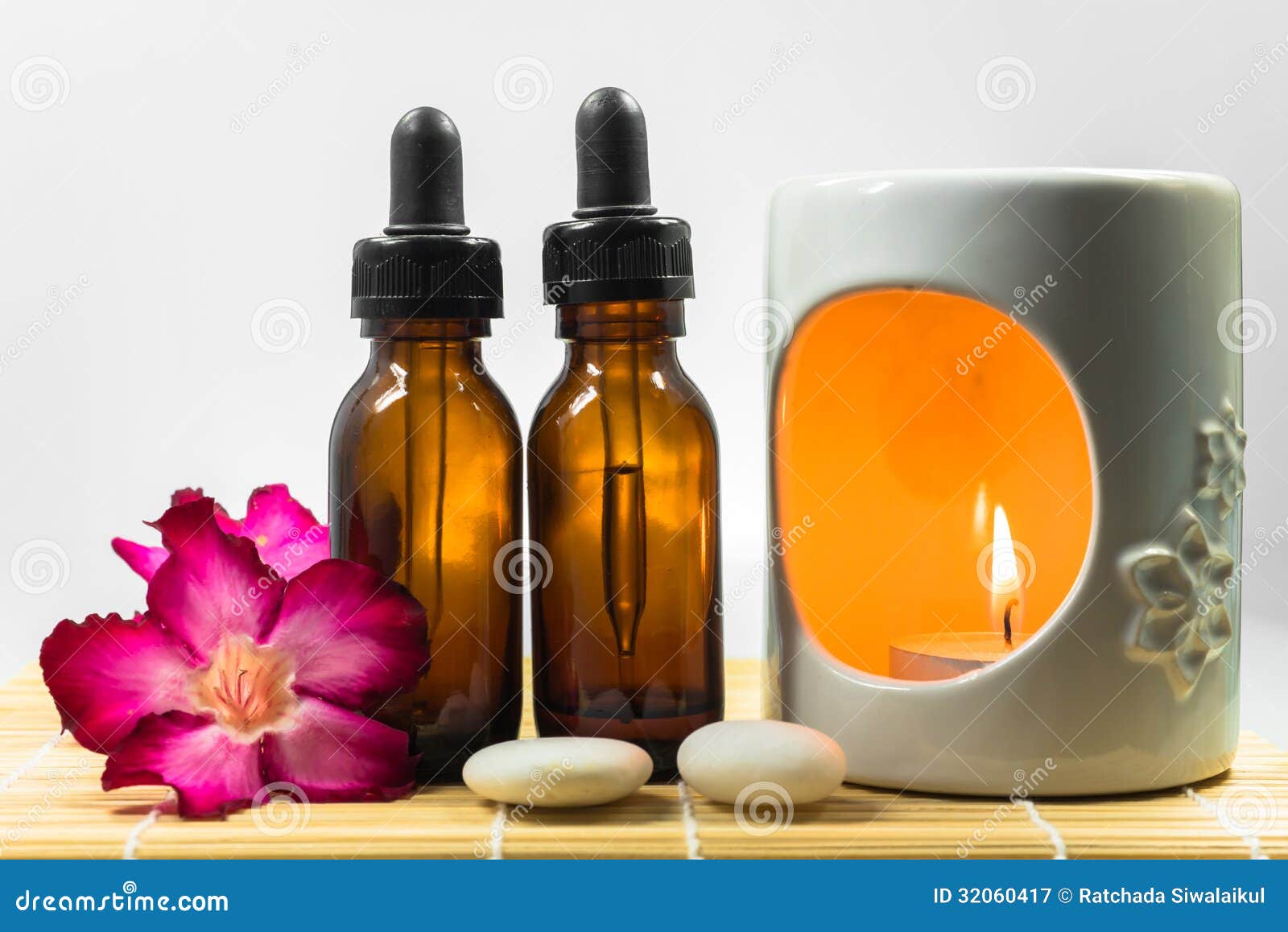 Aromatherapy set stock image. Image of light, east, clay - 32060417