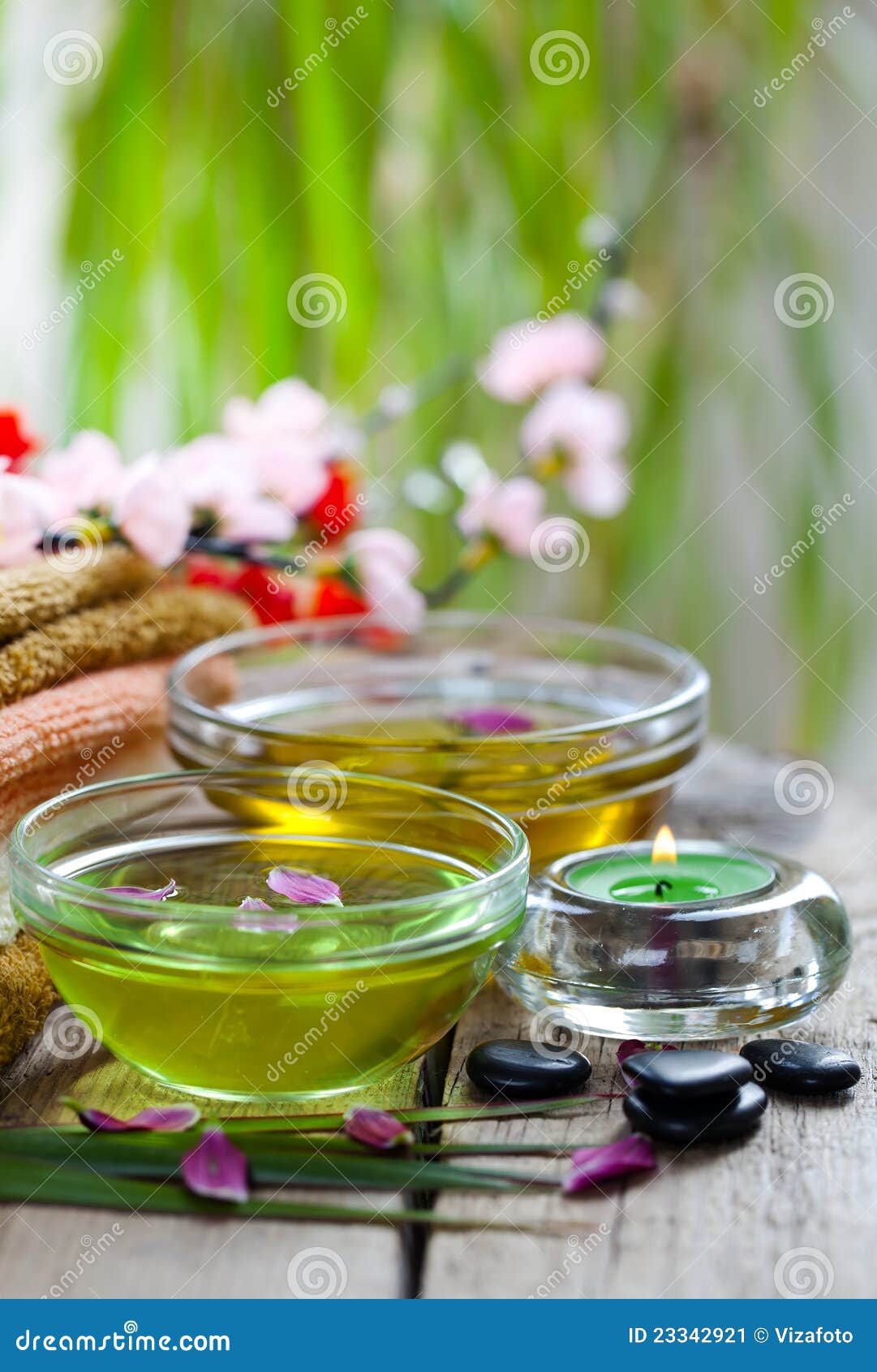 Aromatherapy.Spa stock image. Image of focus, leaves - 23342921