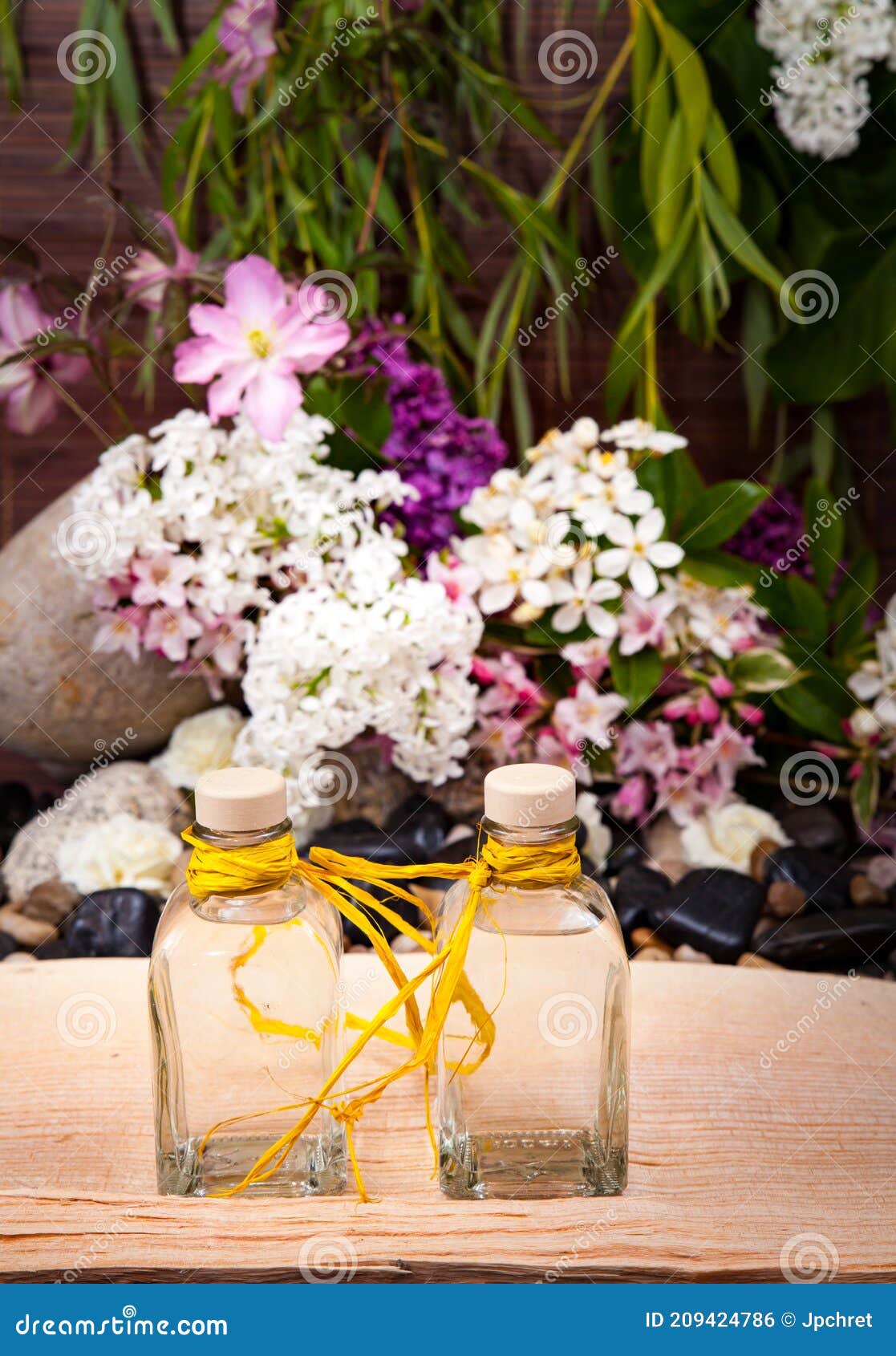 Aromatherapy Spa Beauty Treatment And Wellness Background With