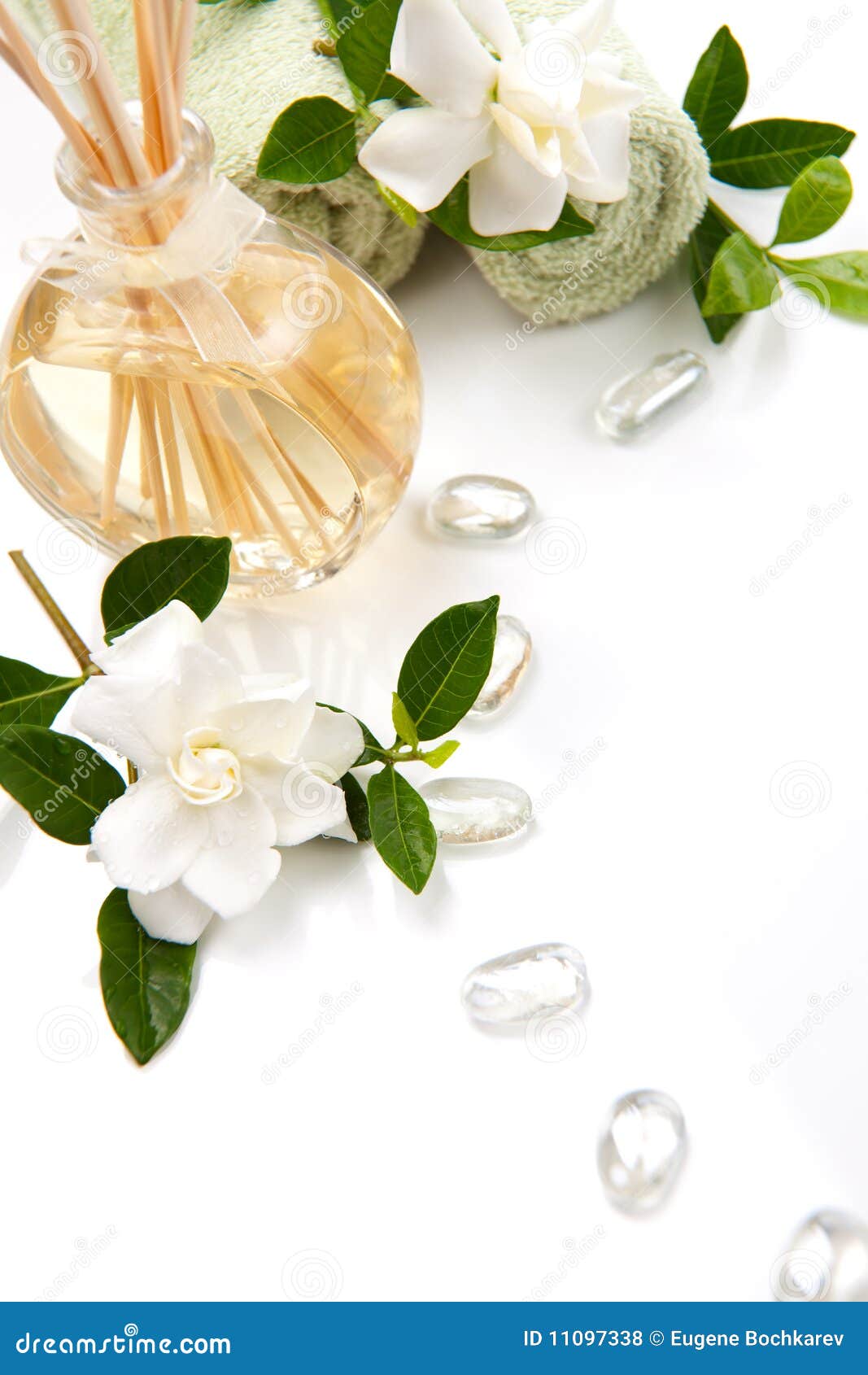 Aromatherapy spa set stock photo. Image of bottle, isolated - 11097338