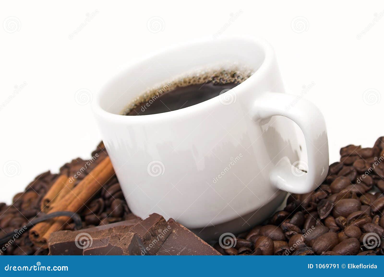 Aromatic coffee stock image. Image of bourbon, vanilla - 1069791