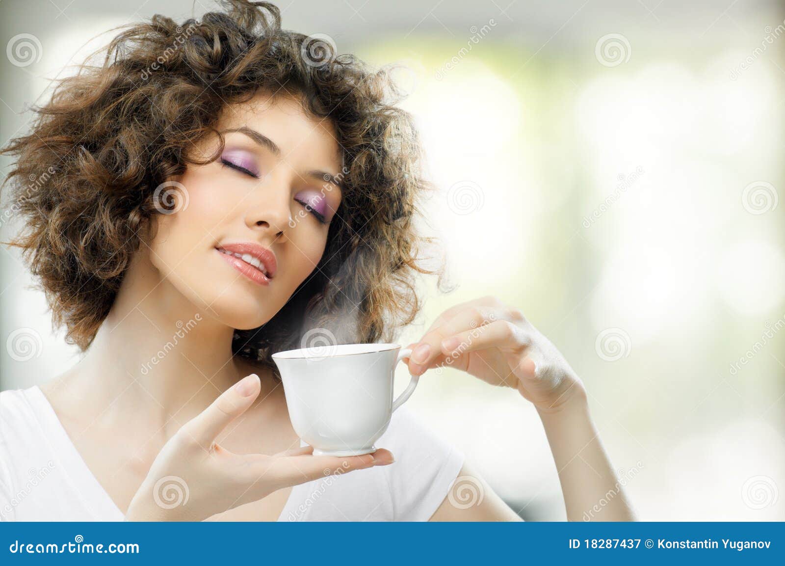 Aromatic coffee stock image. Image of beautiful, people - 18287437