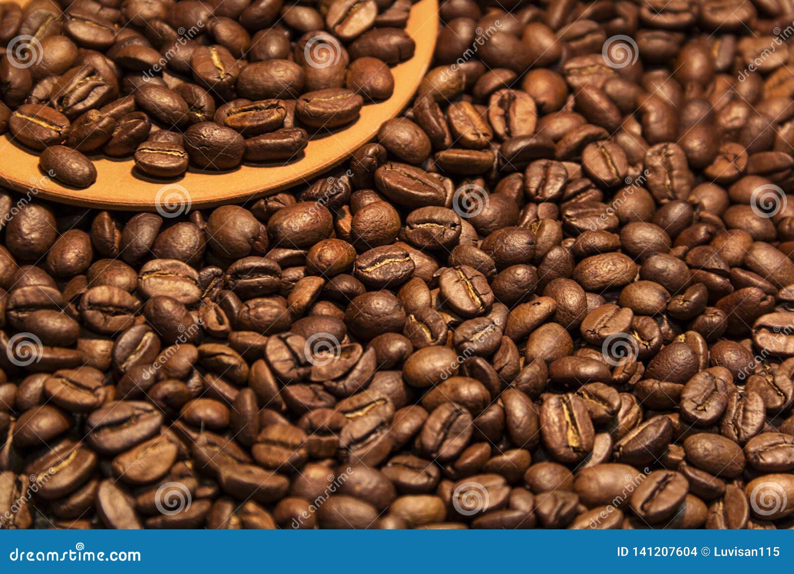 Aromatic Coffee Beans Excellent Drink in the Morning Stock Photo ...