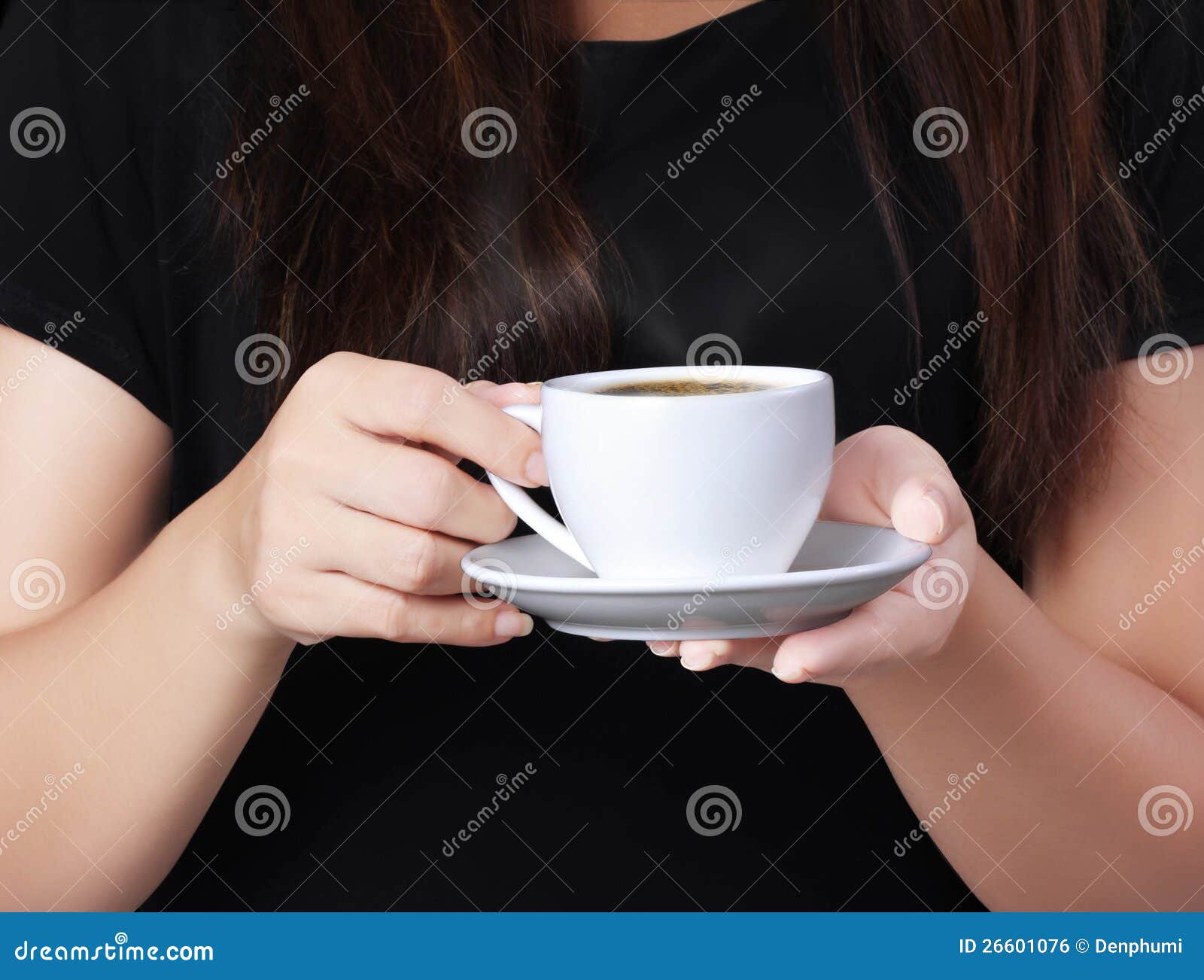 Aromatic coffee in hands stock photo. Image of sensuality - 26601076
