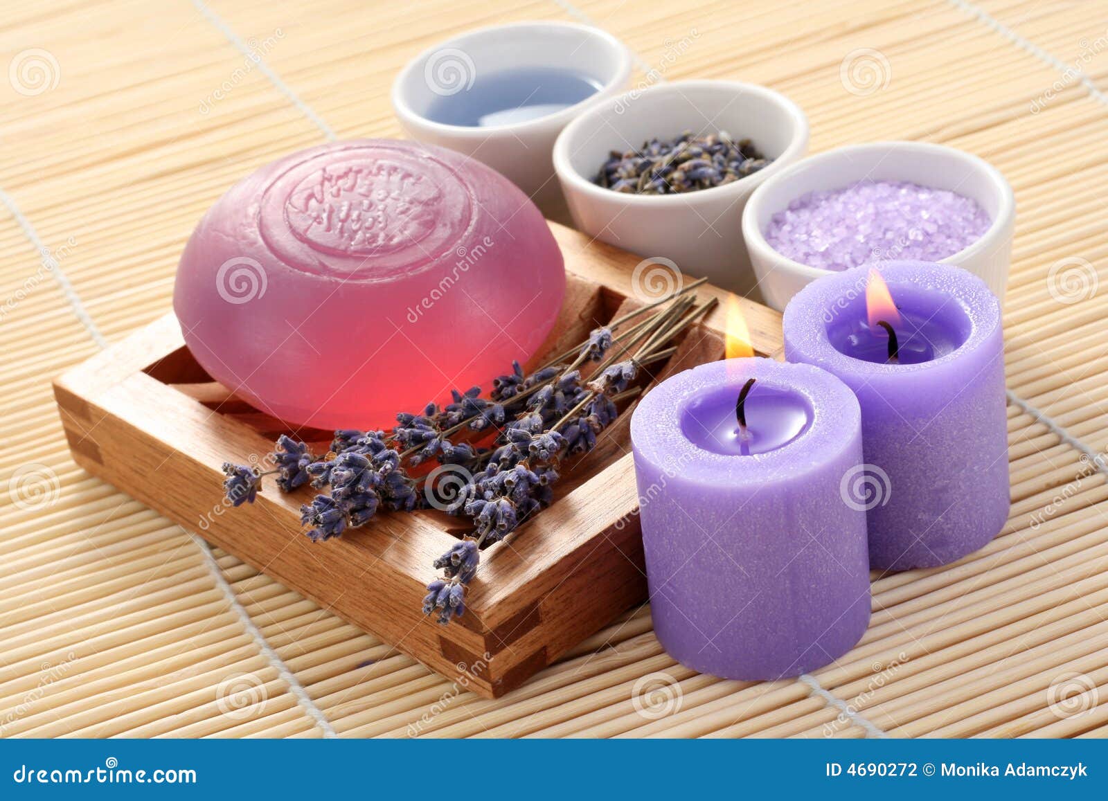 Aromatic lavender bath stock photo. Image of lavender - 4690272