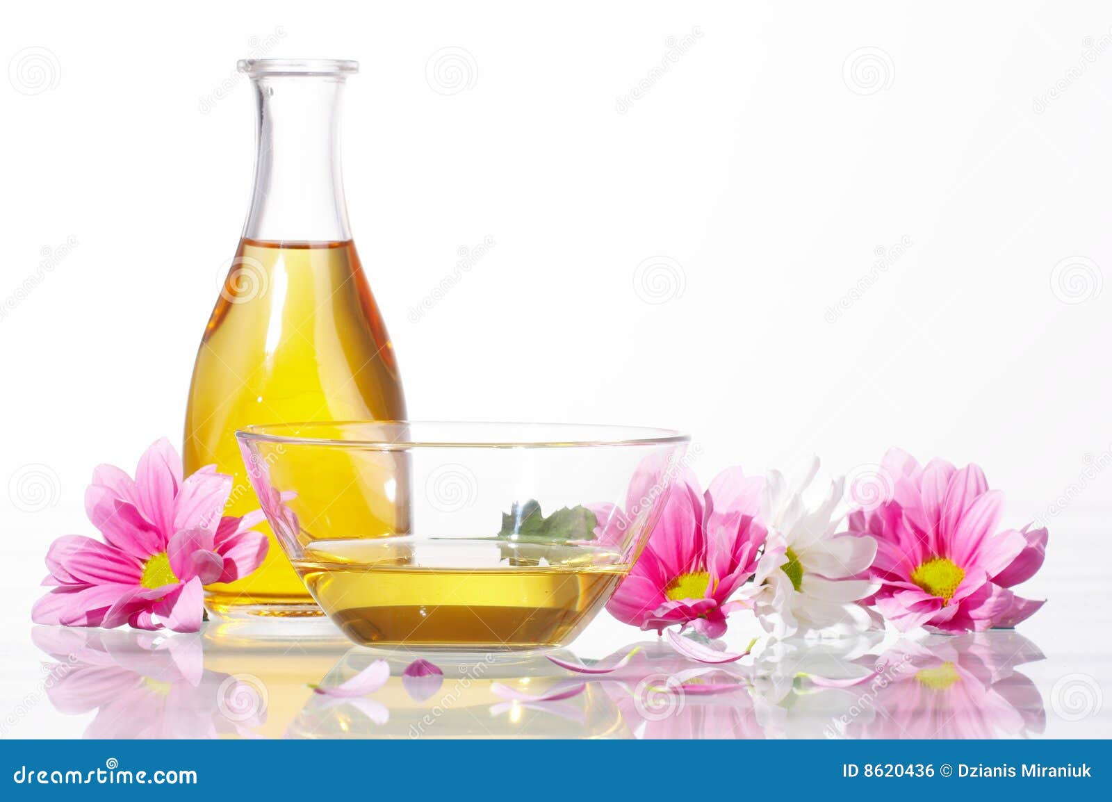 Aromatic oils stock photo. Image of treatment, flowers - 8620436