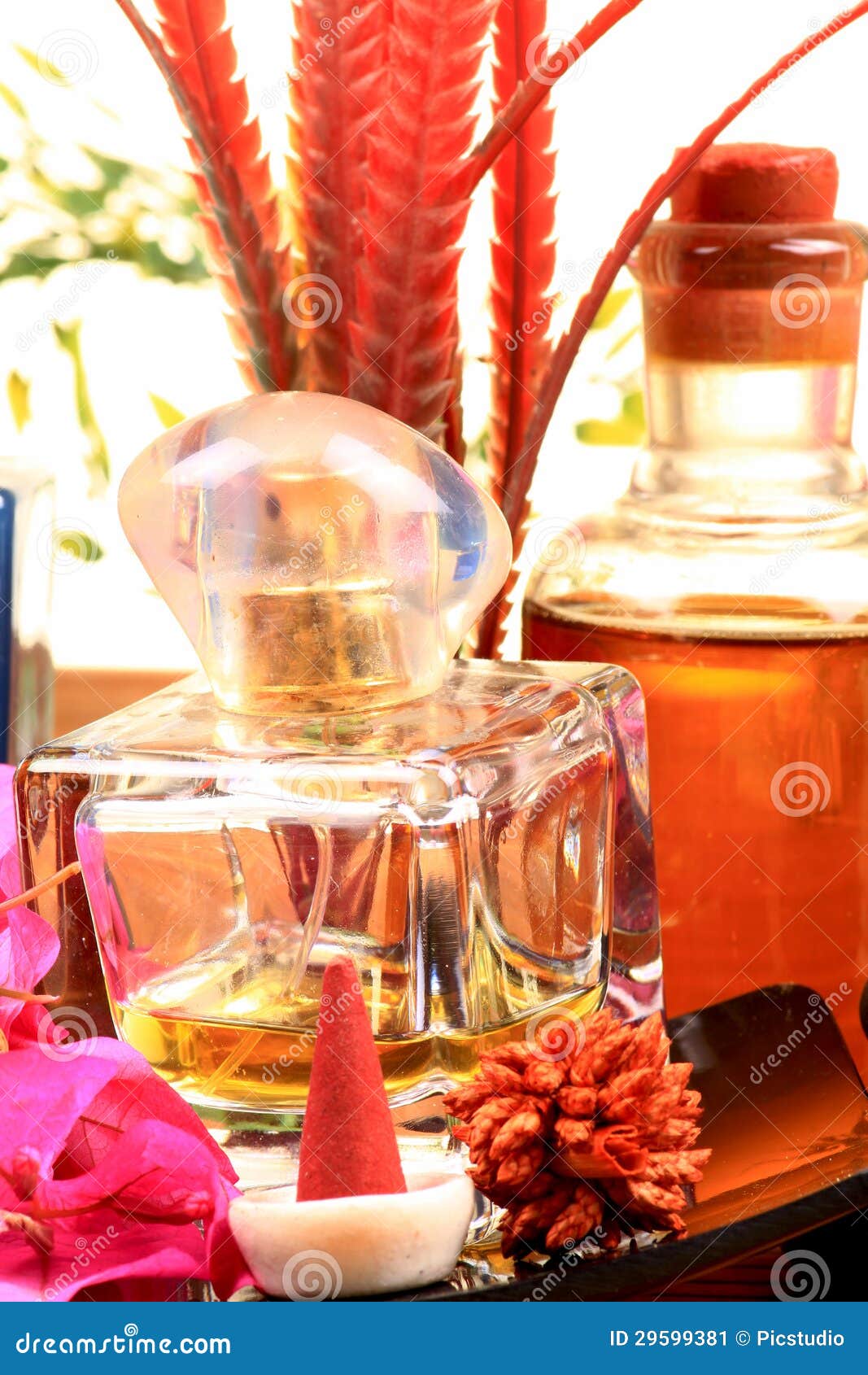 Aromatic perfumes stock image. Image of perfume, bottle - 29599381