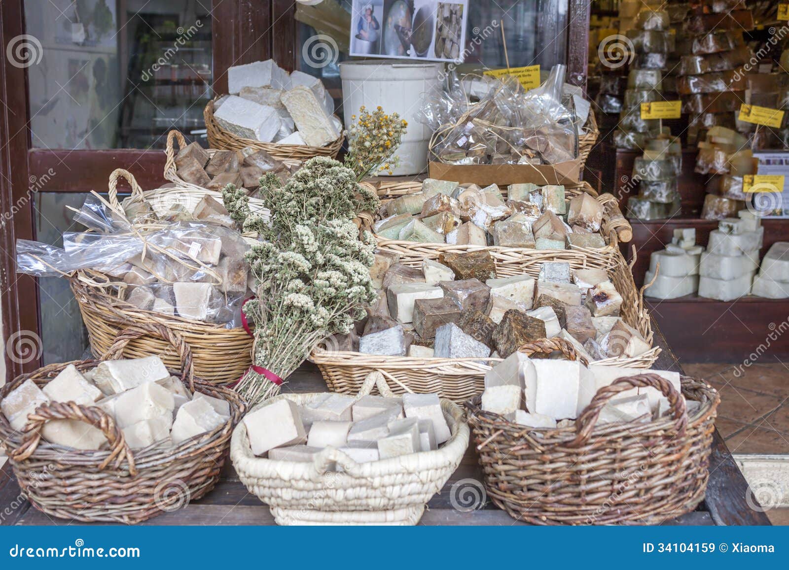 Aromatic Soaps in a Typical Store Stock Image - Image of beauty, soap ...