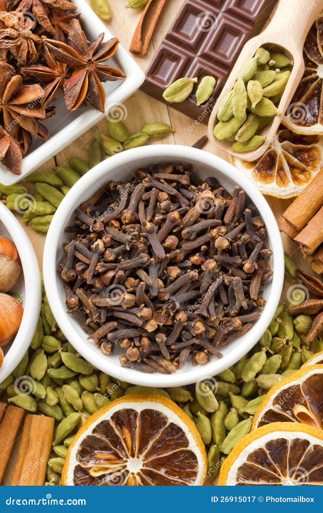Aromatic spices stock image. Image of indian, gourmet - 26915017