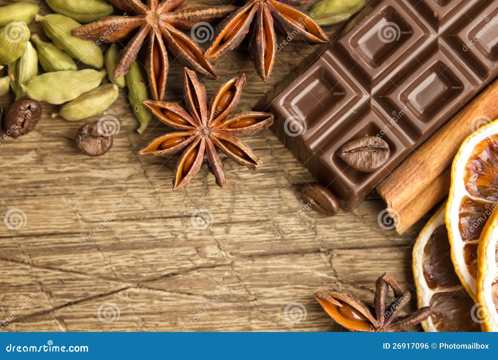 Aromatic spices stock photo. Image of condiment, hazelnuts - 26917096