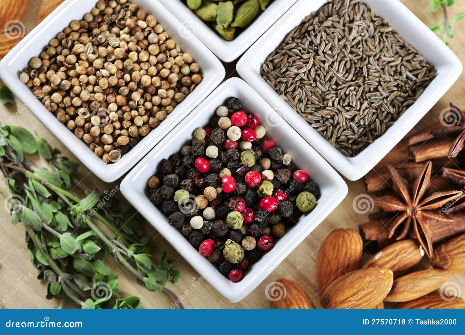 Aromatic spices stock photo. Image of condiment, composition - 27570718