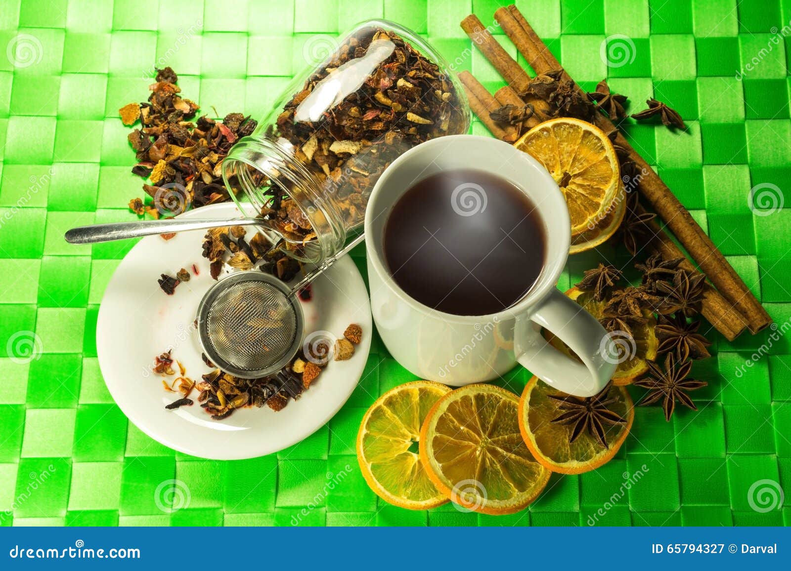 Aromatic tea stock image. Image of star, relaxation, aroma - 65794327